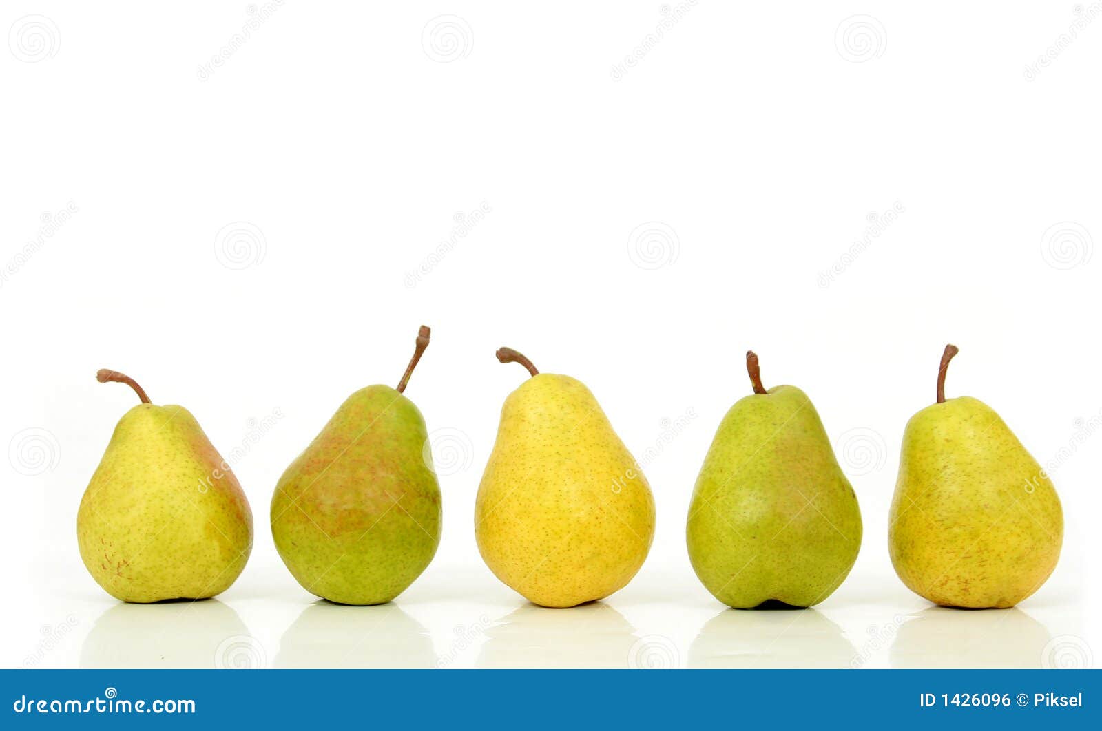 Peras foto de archivo. Imagen de salud, blanco, tiro, alimento - 1426096