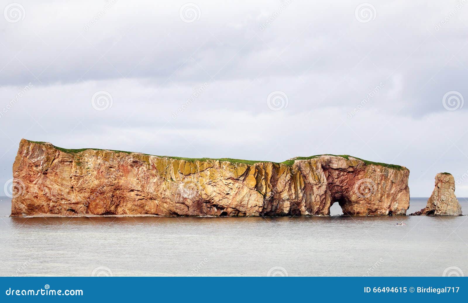 Perce Rock, Quebec, Canada stock image. Image of rock - 66494615