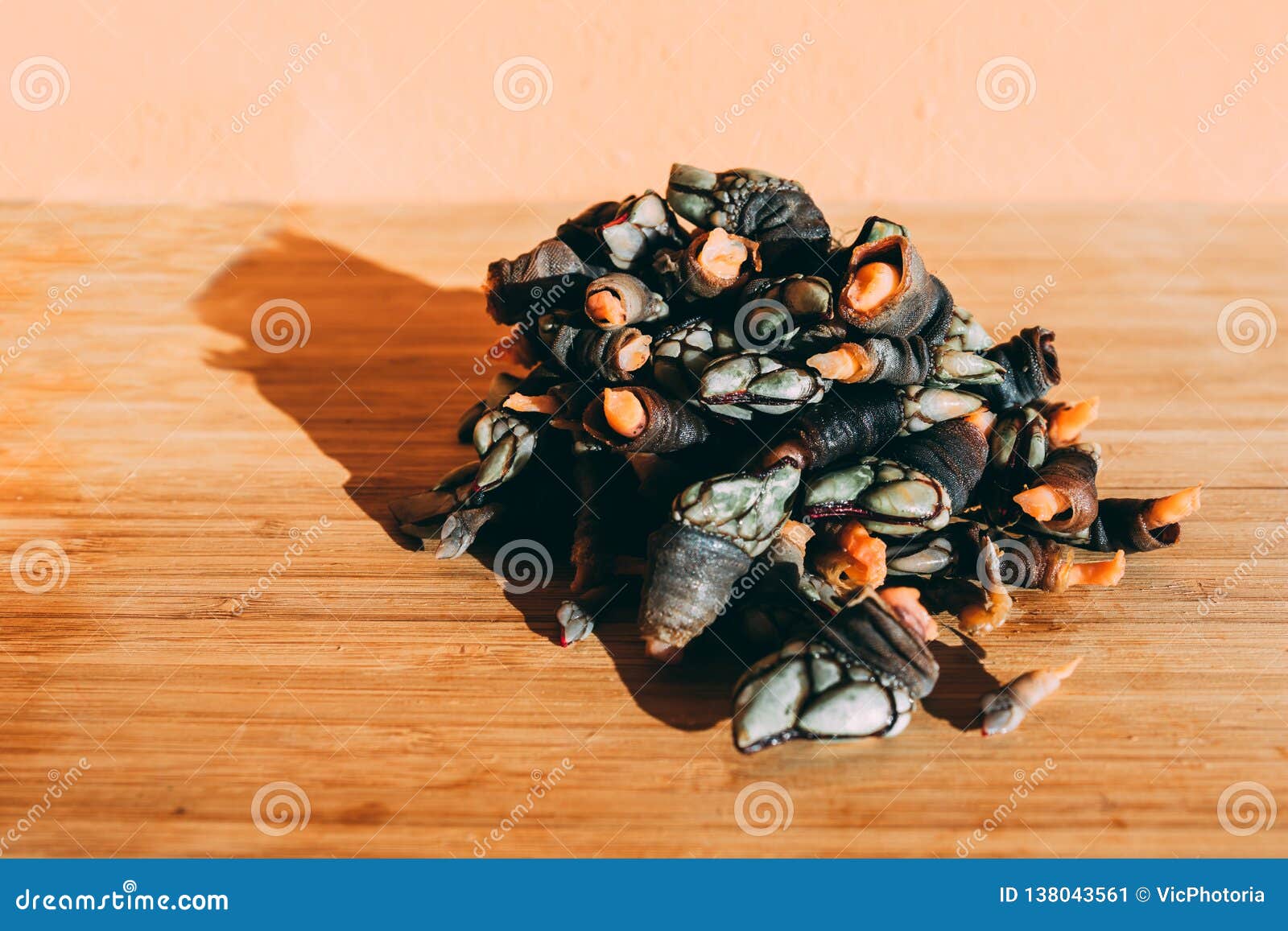 Percebes Or Goose Barnacles Or Gooseneck Barnacles Shell Fish Seafood ...