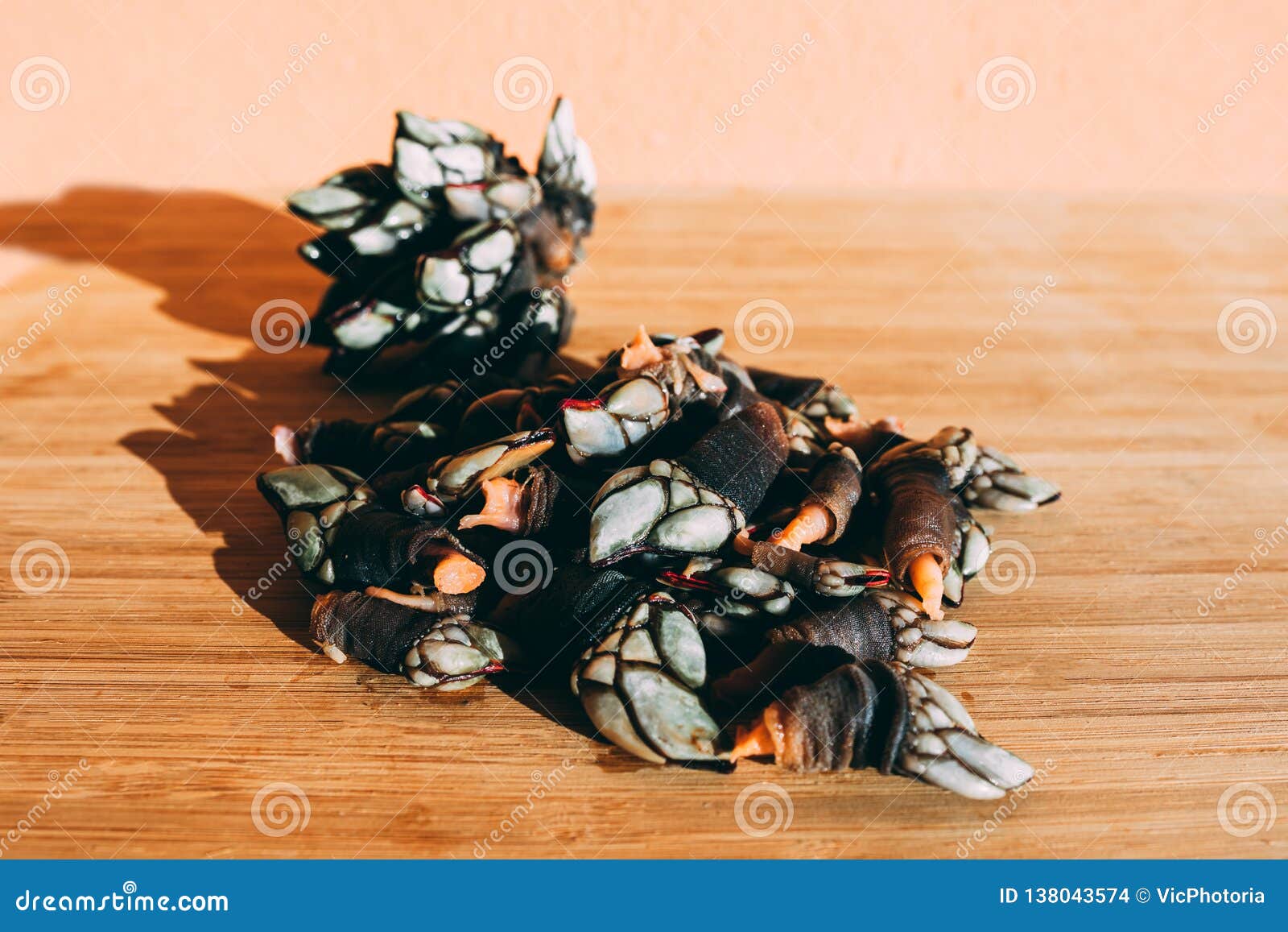 Percebes Or Goose Barnacles Or Gooseneck Barnacles Shell Fish Seafood ...