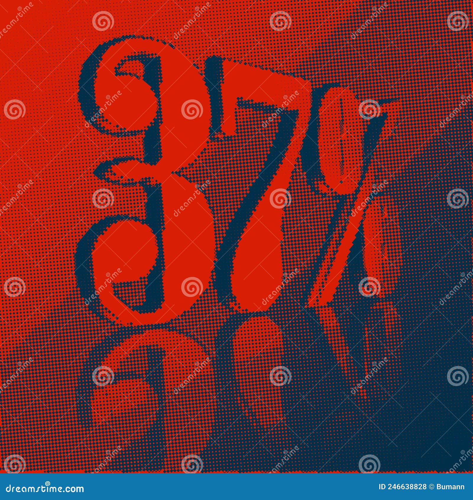 37 , 37 Percent As a 3D Illustration, 3D Rendering Stock Illustration ...