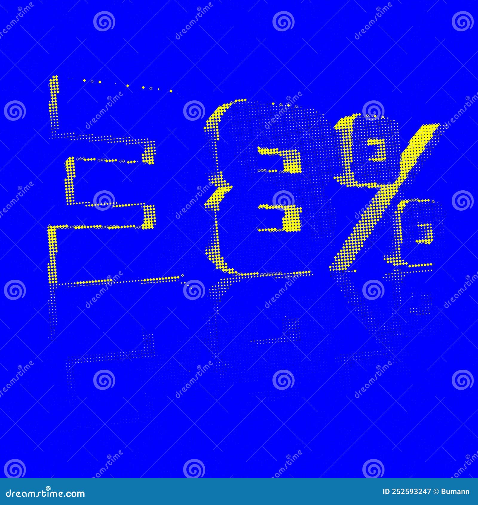 38 , 38 Percent As a 3D Illustration, 3D Rendering Stock Illustration ...