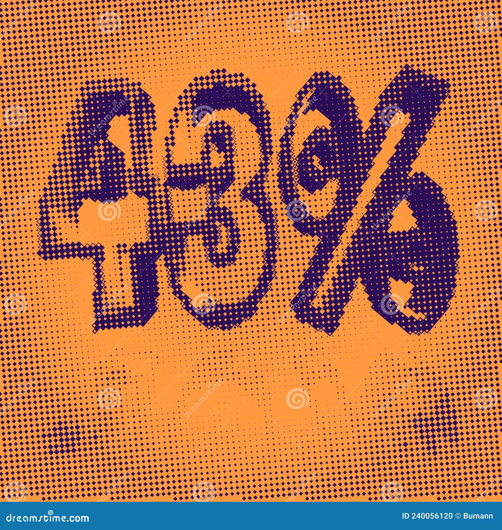 43 , 43 Percent As a 3D Illustration, 3D Rendering Stock Illustration ...