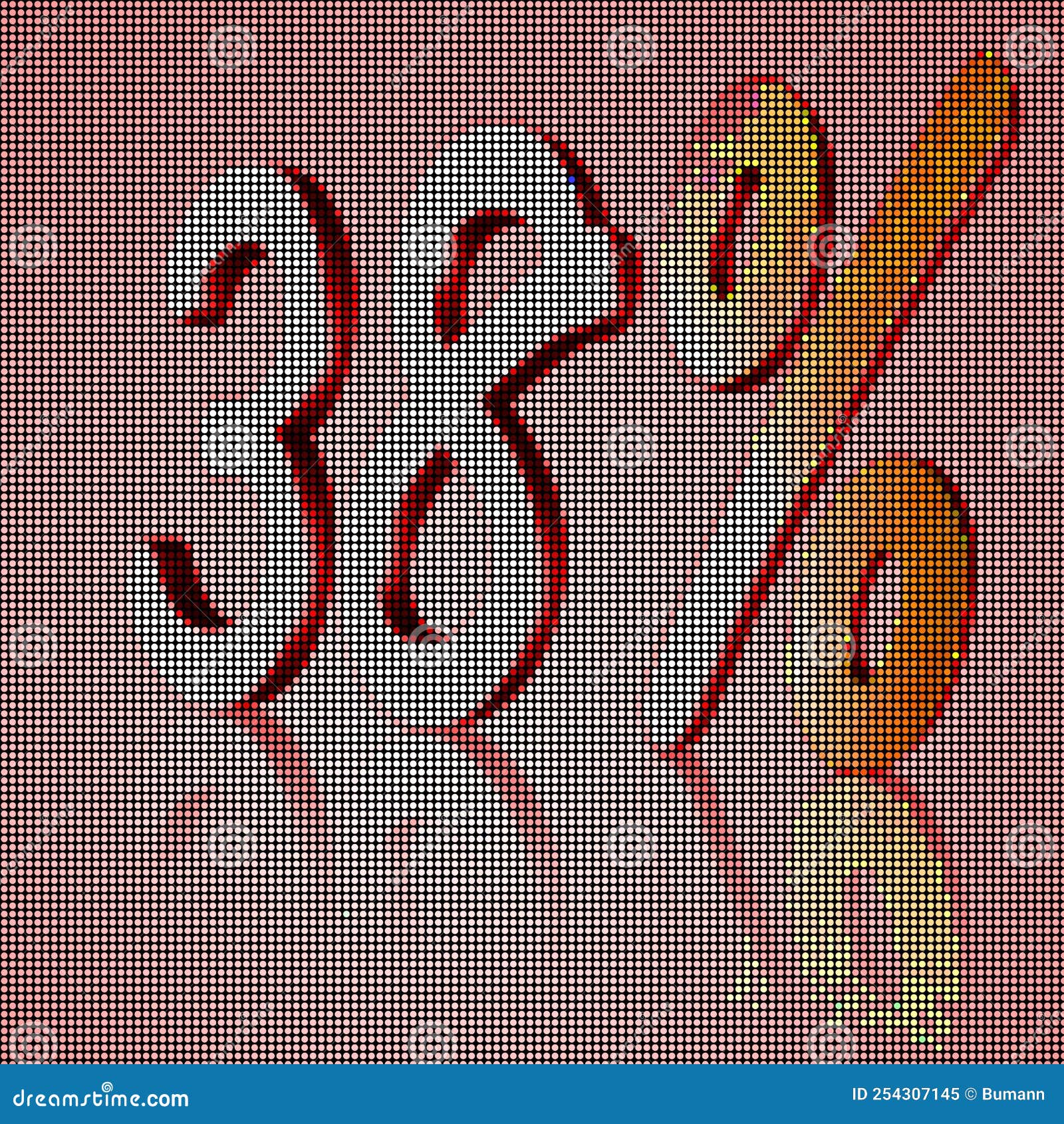 38 , 38 Percent As a 3D Illustration, 3D Rendering Stock Illustration ...