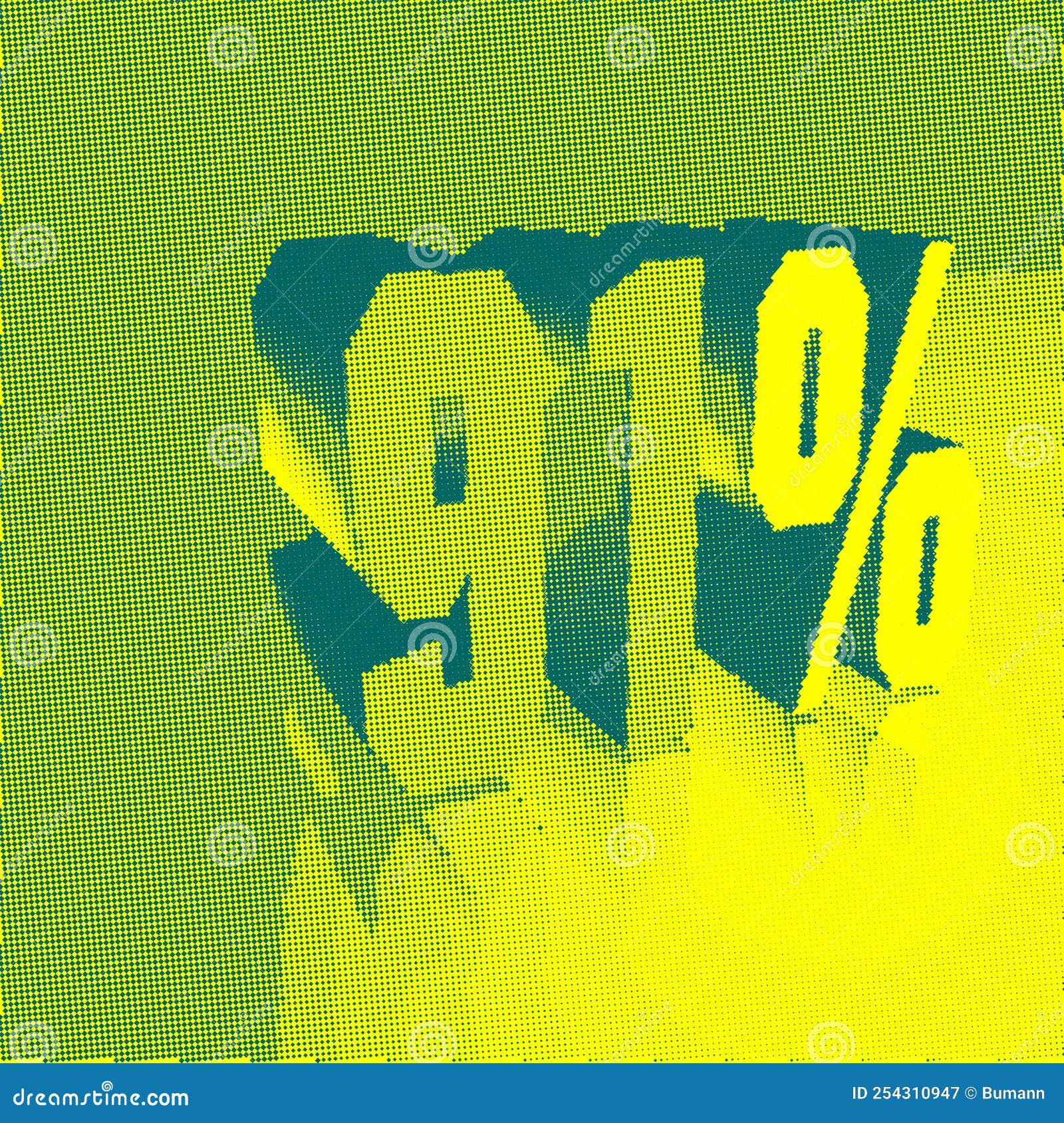 91 , 91 Percent As a 3D Illustration, 3D Rendering Stock Illustration ...