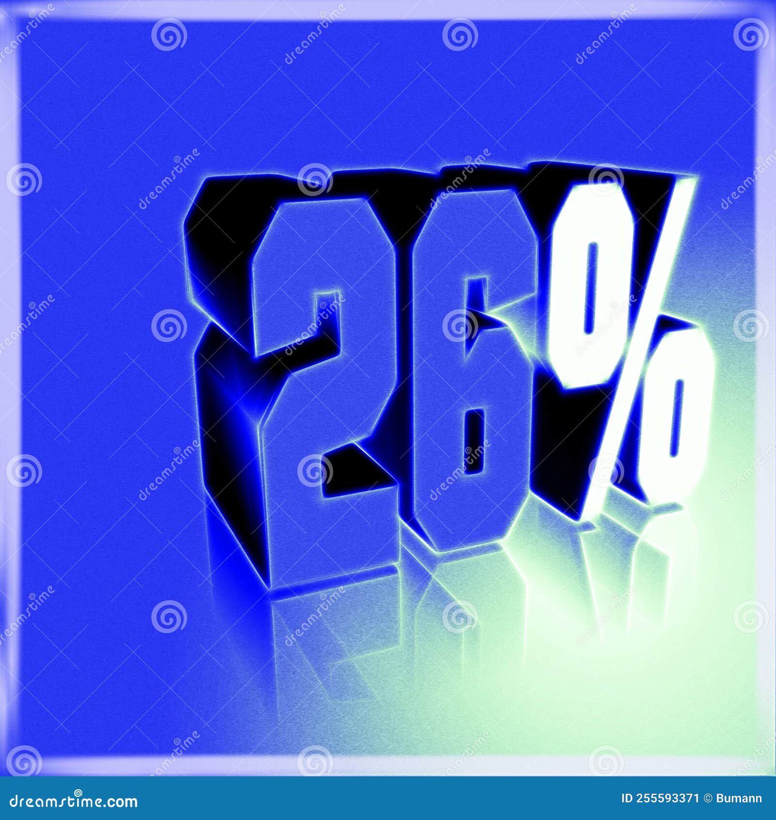 26 , 26 Percent As a 3D Illustration, 3D Rendering Stock Illustration ... 26 , 26 Percent As a 3D Illustration, 3D Rendering Stock Illustration ...