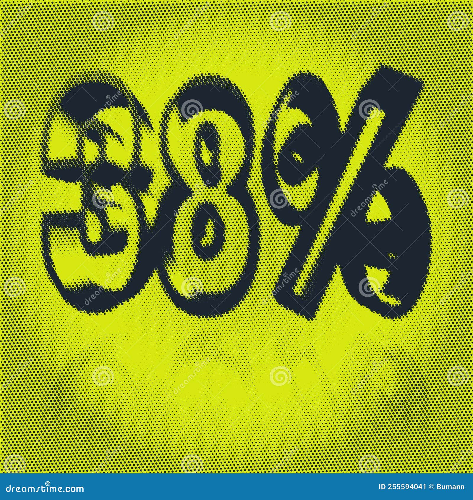 38 , 38 Percent As a 3D Illustration, 3D Rendering Stock Illustration ...