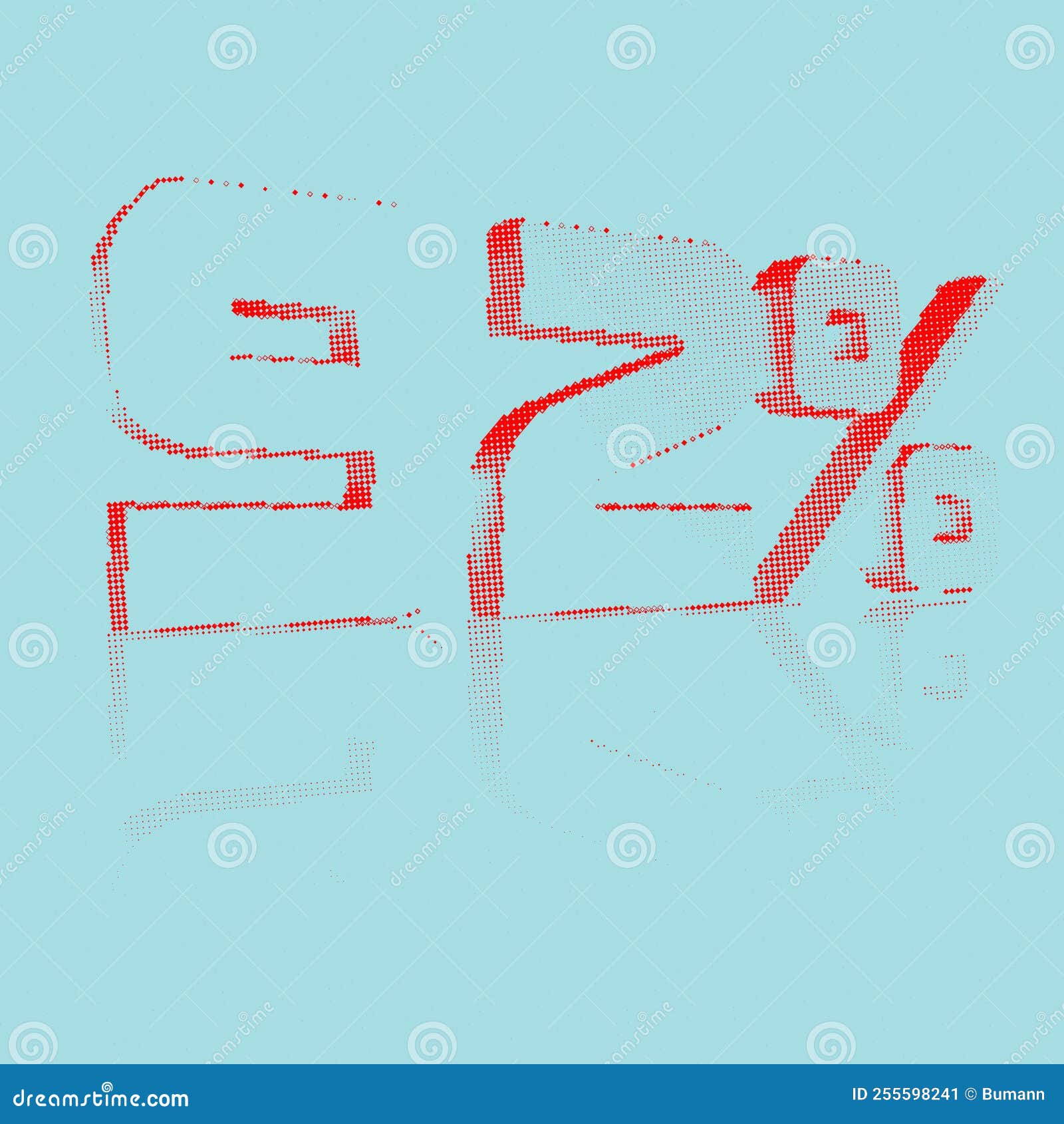 92 , 92 Percent As a 3D Illustration, 3D Rendering Stock Illustration ...