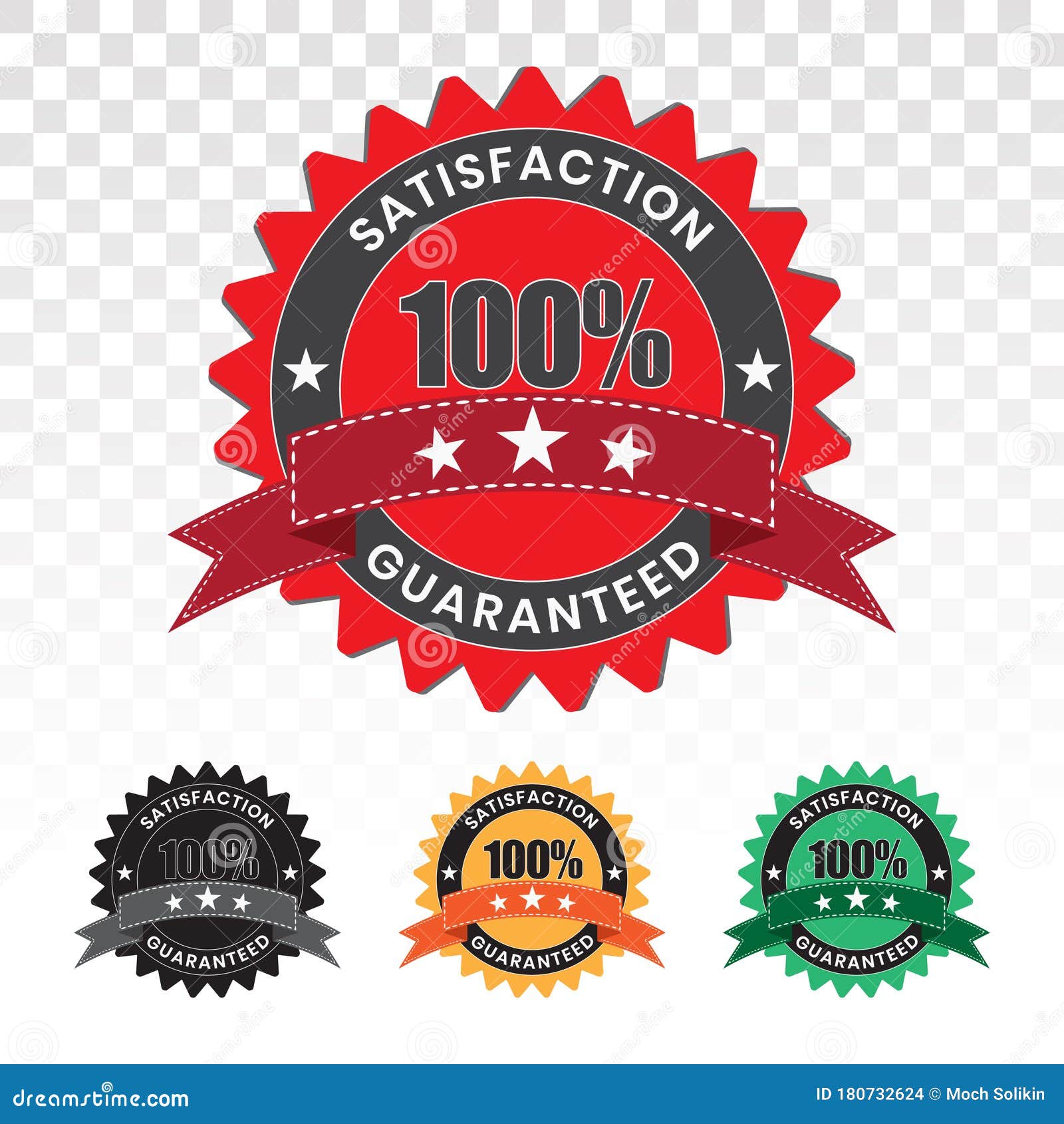 100 Percent Customer Satisfaction Seal With Transparent Background ...