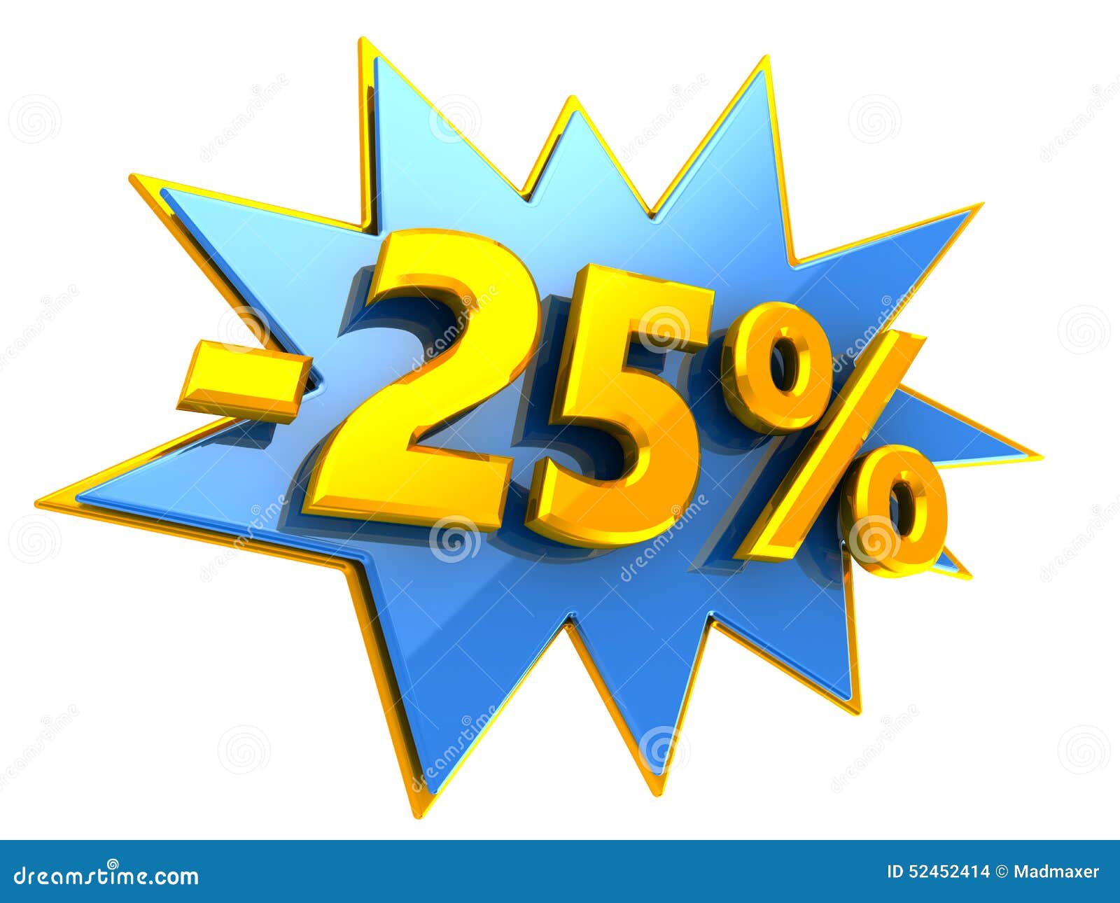 25 percent discount stock illustration. Illustration of percent - 52452414