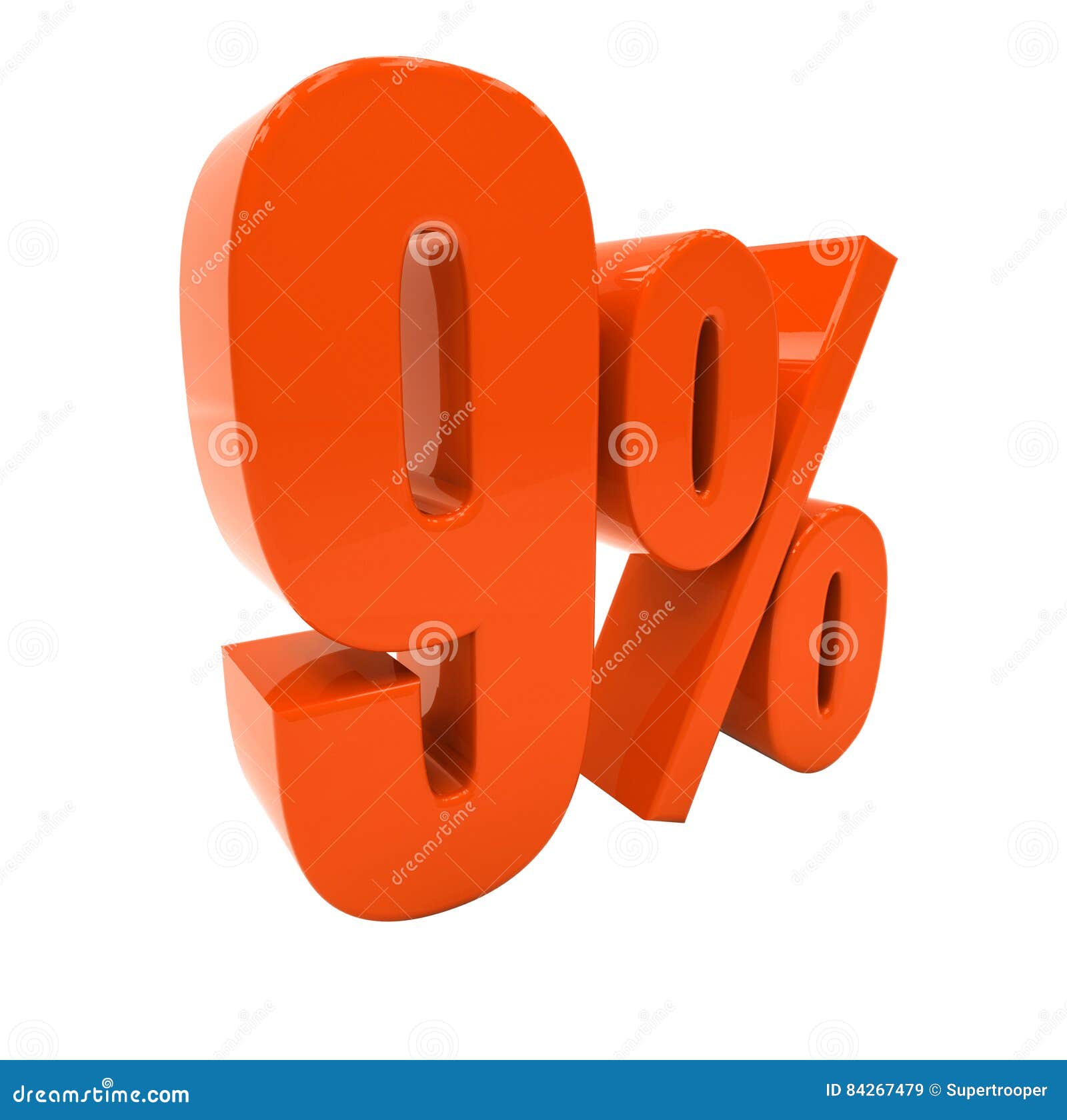 Percent Discount 3d Sign stock image. Image of special - 84267479