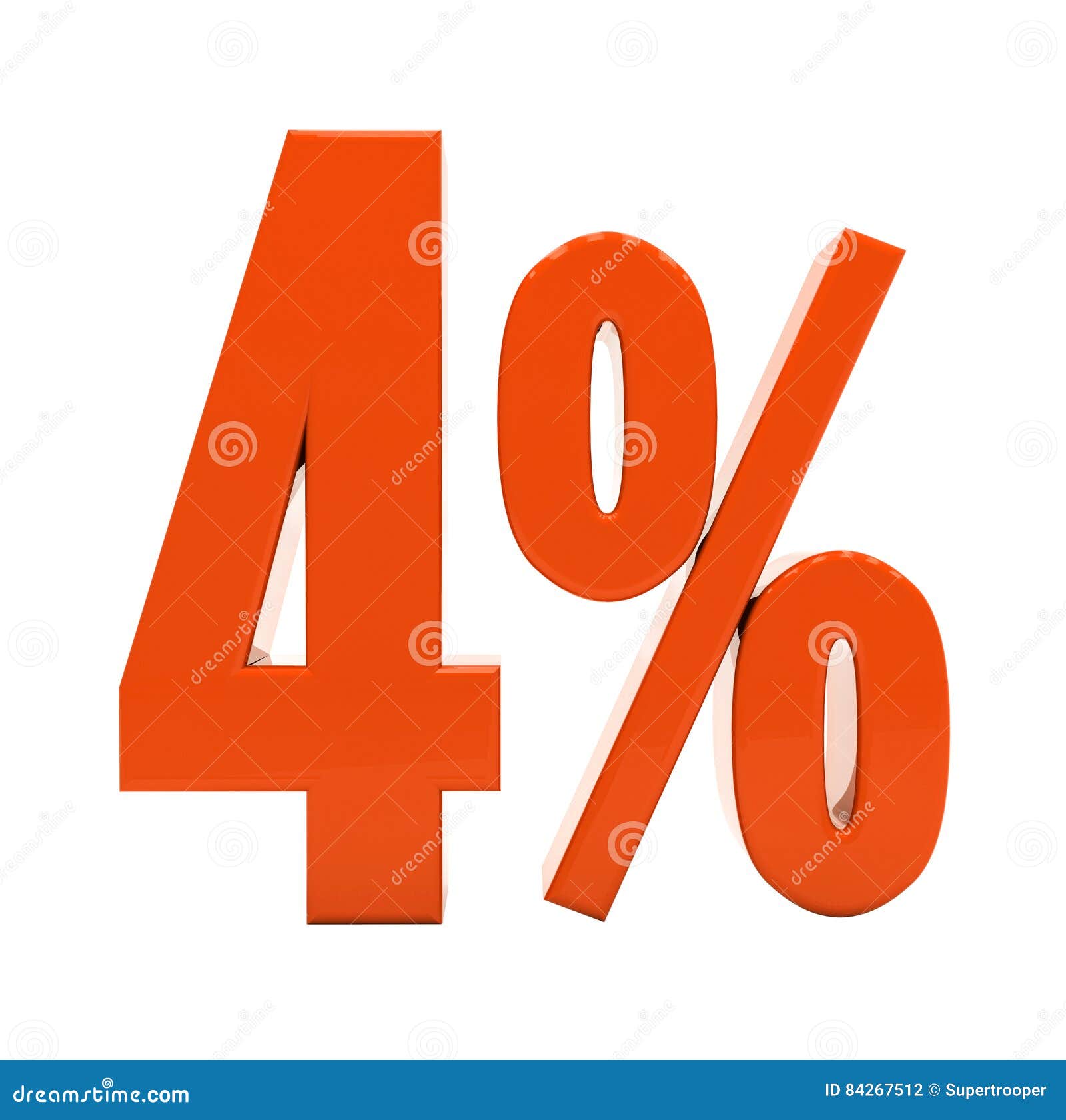 Percent Discount 3d Sign stock photo. Image of symbol - 84267512