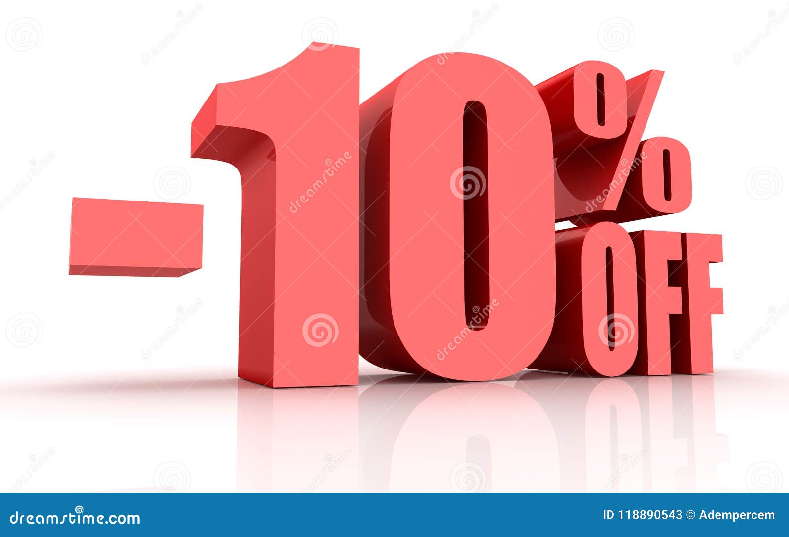 10 Percent Discount stock illustration. Illustration of sign - 118890543