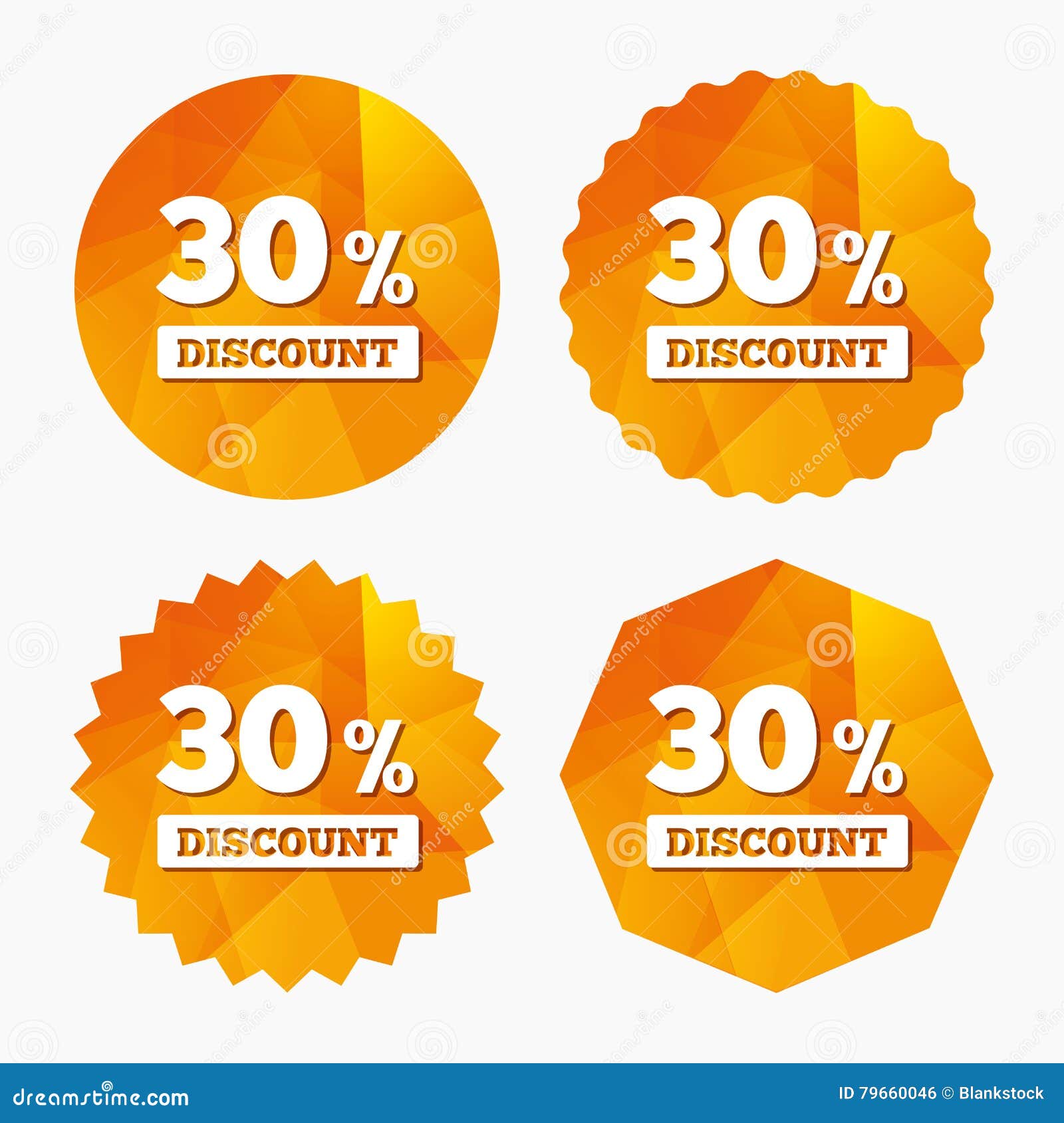 30 Percent Discount Sign Icon. Sale Symbol Stock Vector - Illustration ...