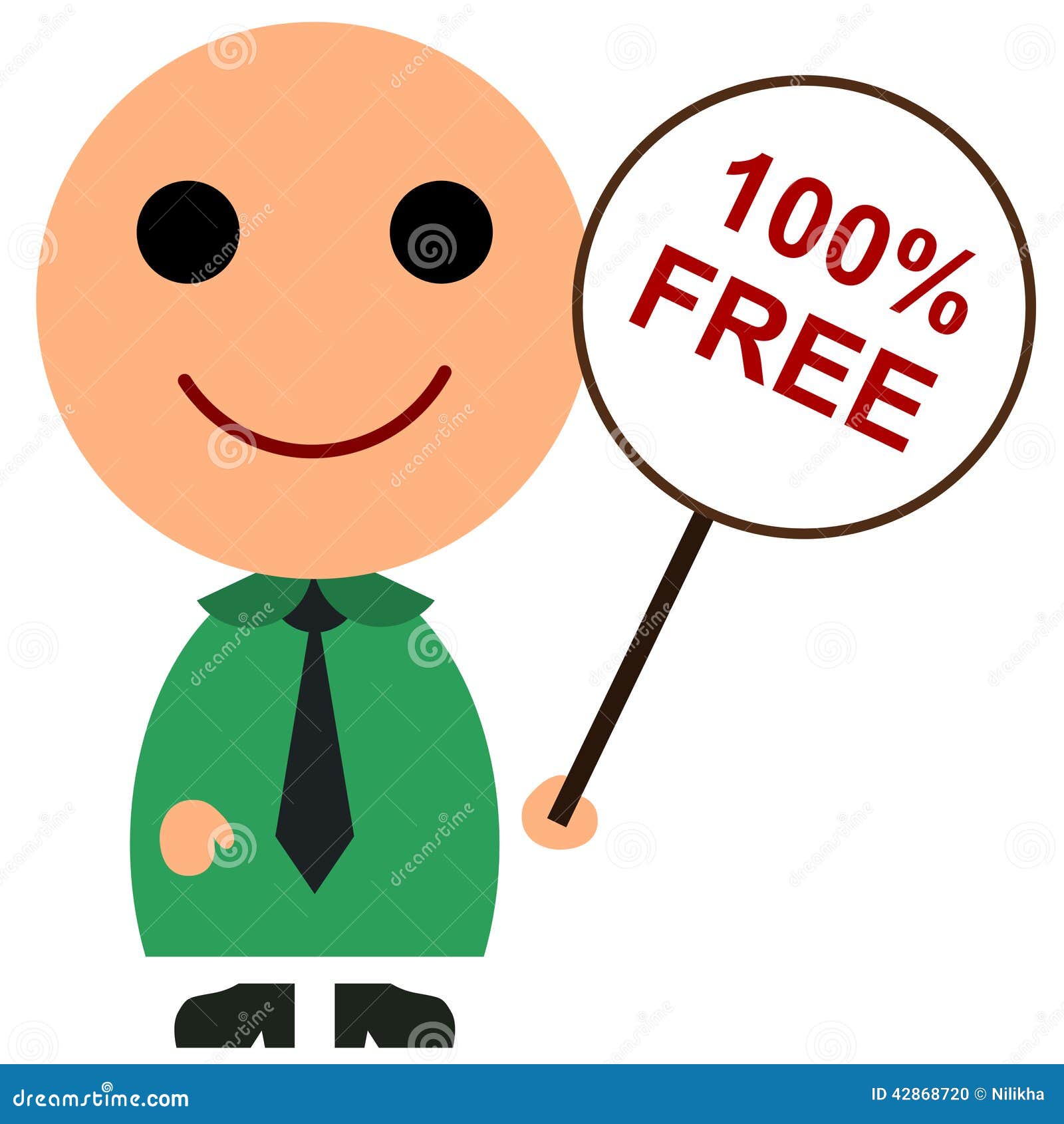 100 percent free stock illustration. Illustration of cartoon - 42868720