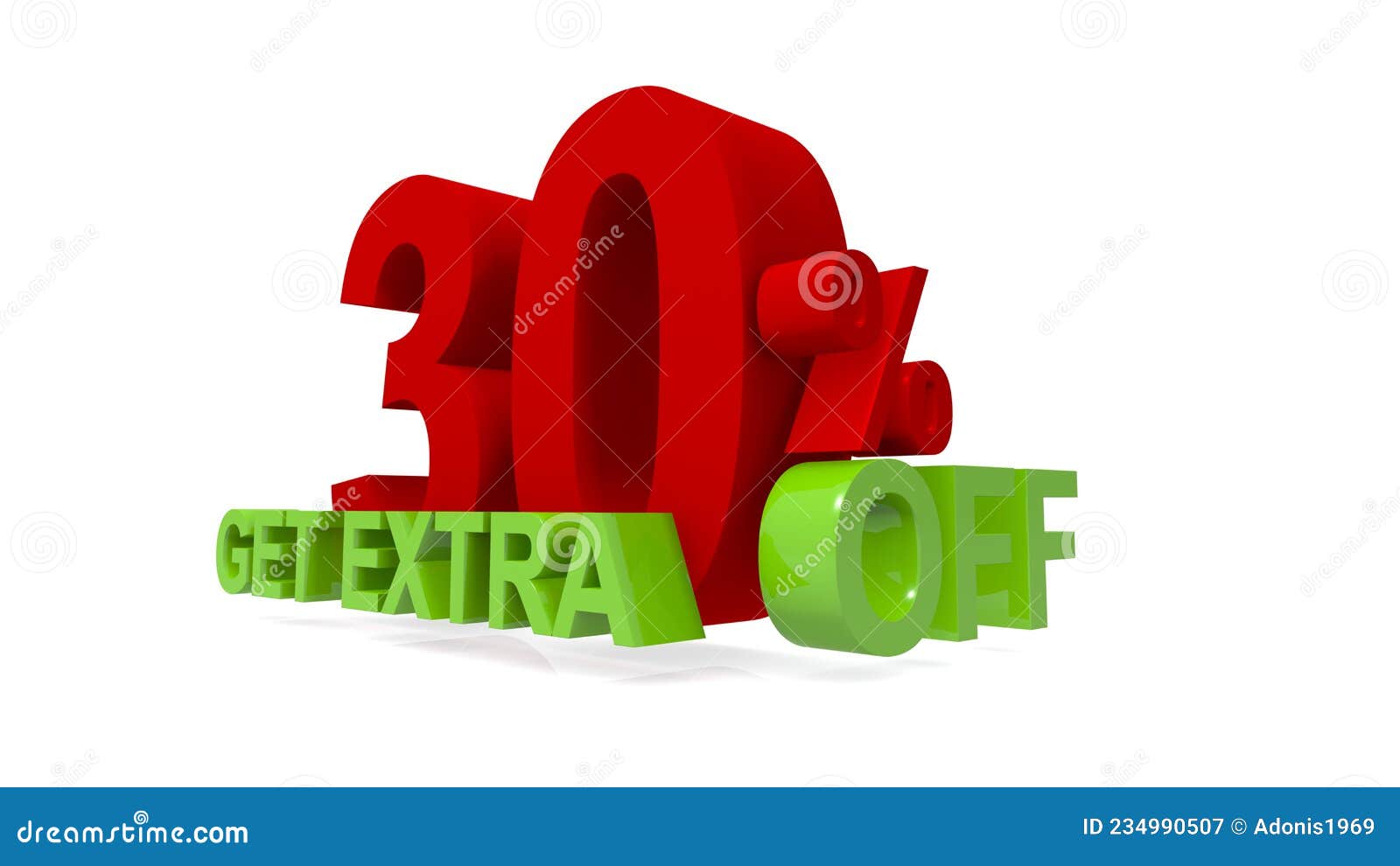 Percent 30 Get Extra Off on White0 Stock Illustration - Illustration of ...
