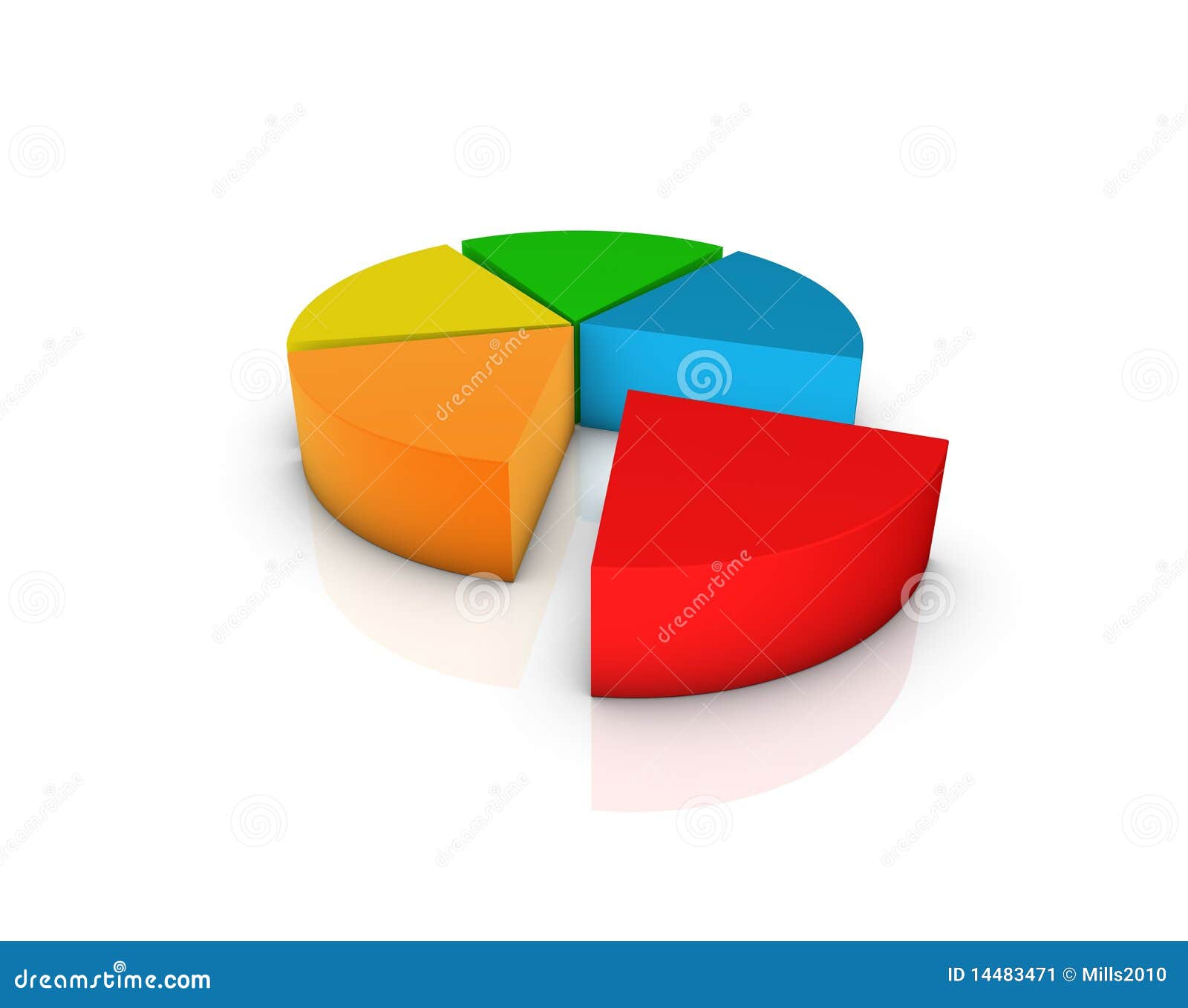 Percent graph stock illustration. Illustration of reports - 14483471