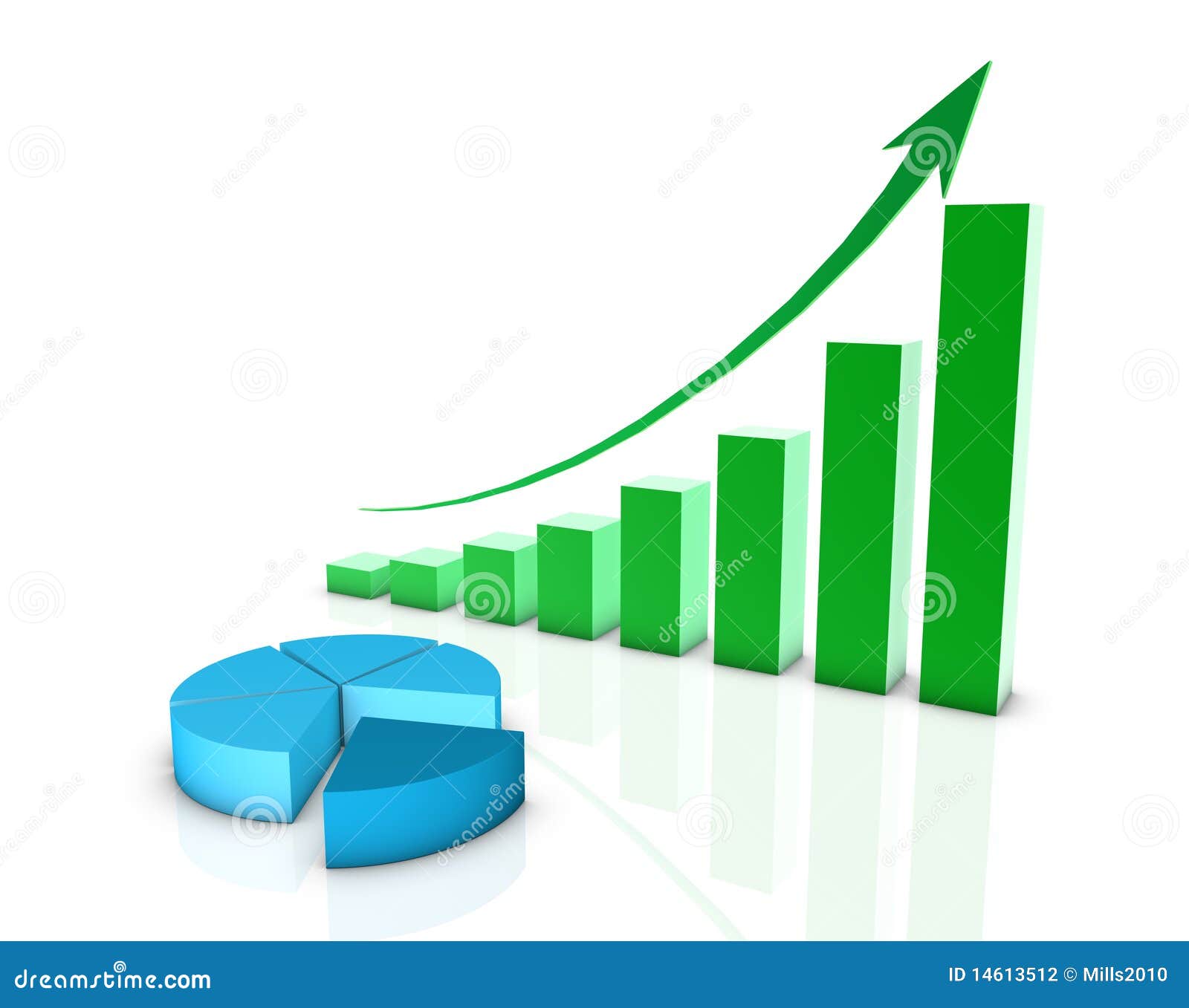 Percent graph stock illustration. Illustration of percent - 14613512