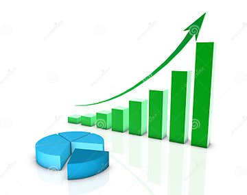 Percent graph stock illustration. Illustration of percent - 14613512