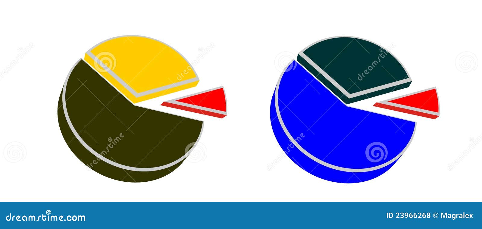 Percent graph stock vector. Illustration of sales, reports - 23966268