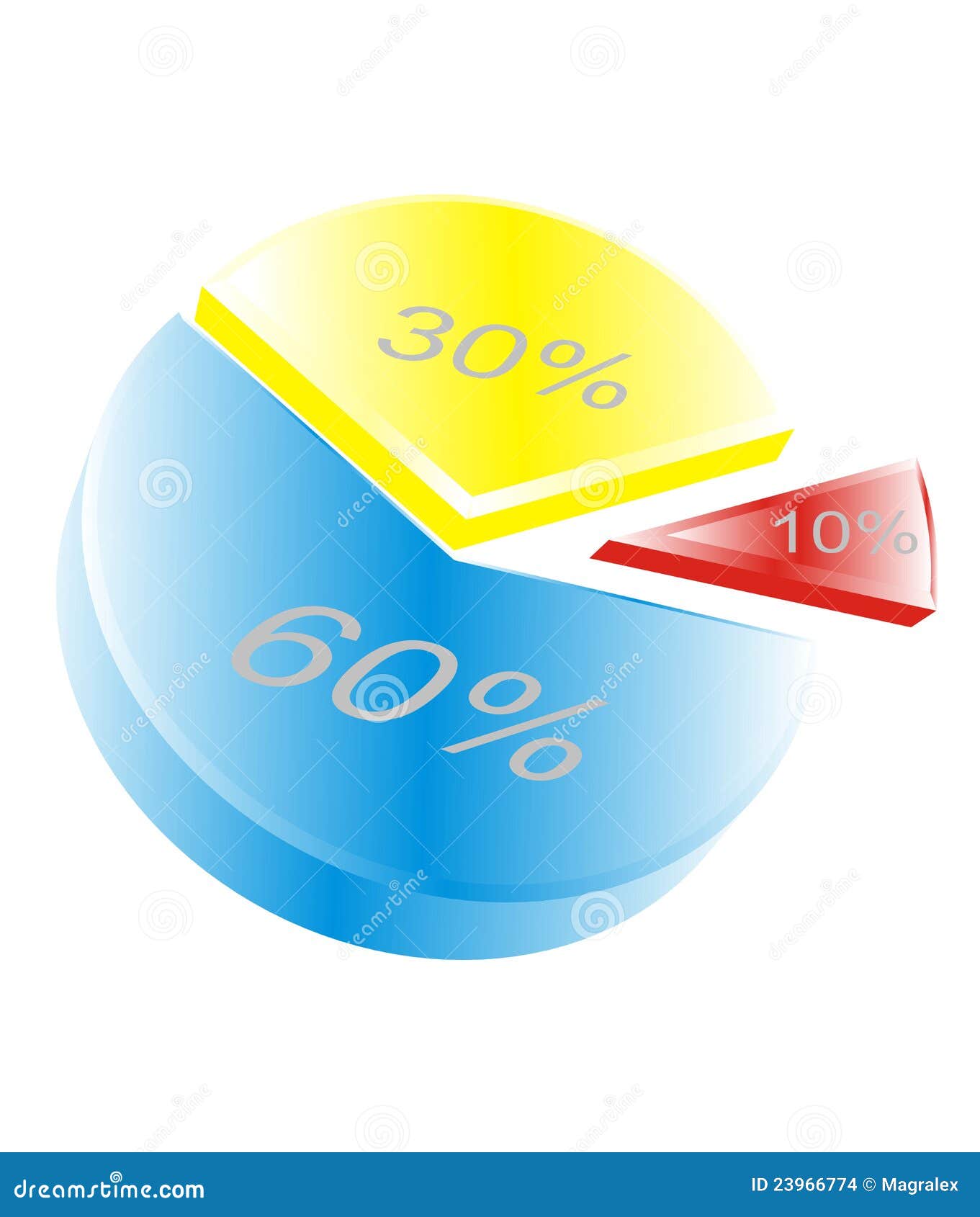 Percent graph stock illustration. Illustration of concept - 23966774