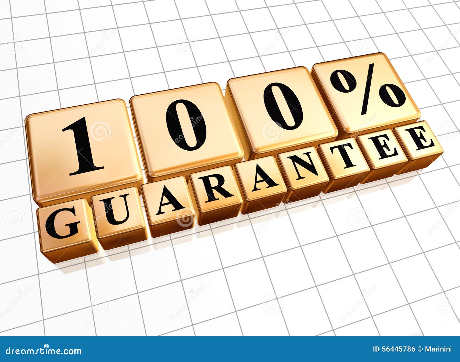 100 percent guarantee stock photo. Image of choice, percent - 56445786