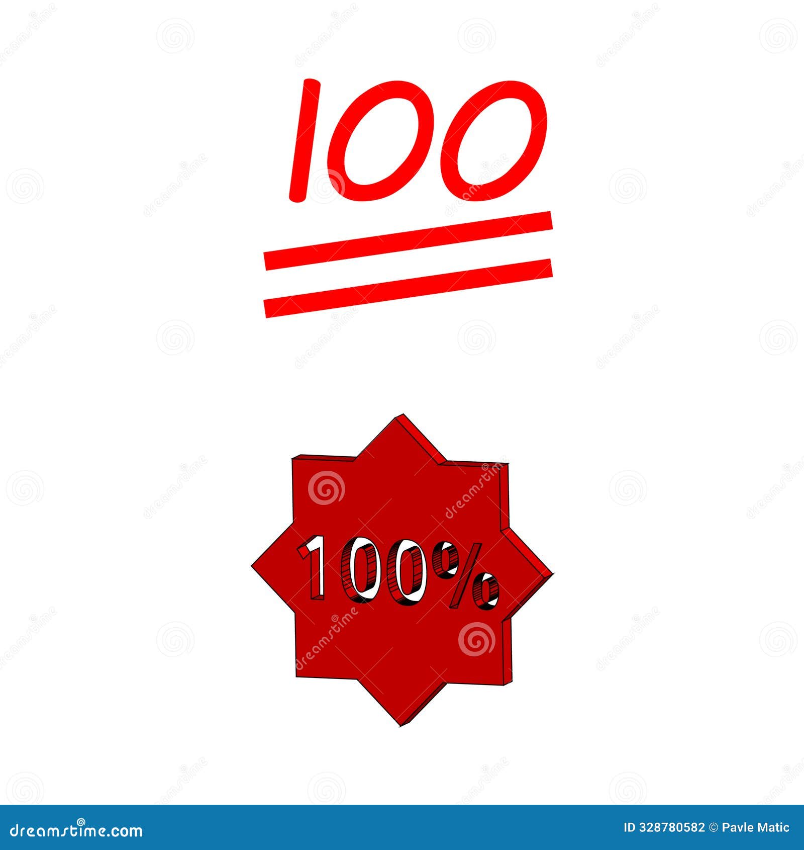 Percent Icons On Floor With Sky Royalty-Free Stock Image ...