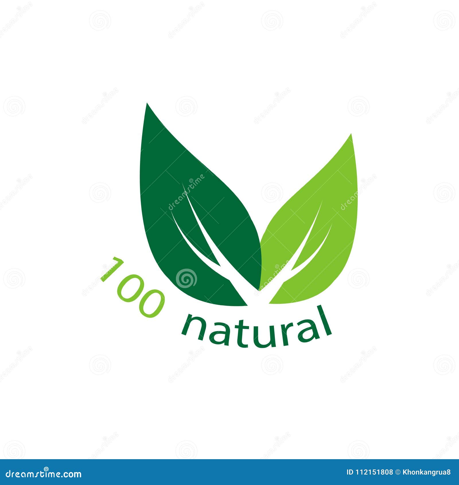100% Percent Natural Logo Design Healty Food Stamp Vector Illustrations ...