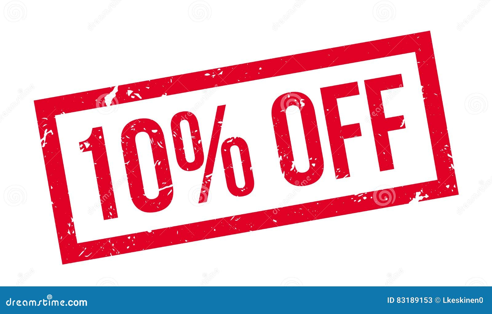 10 Percent Off Rubber Stamp Stock Illustration - Illustration of ...