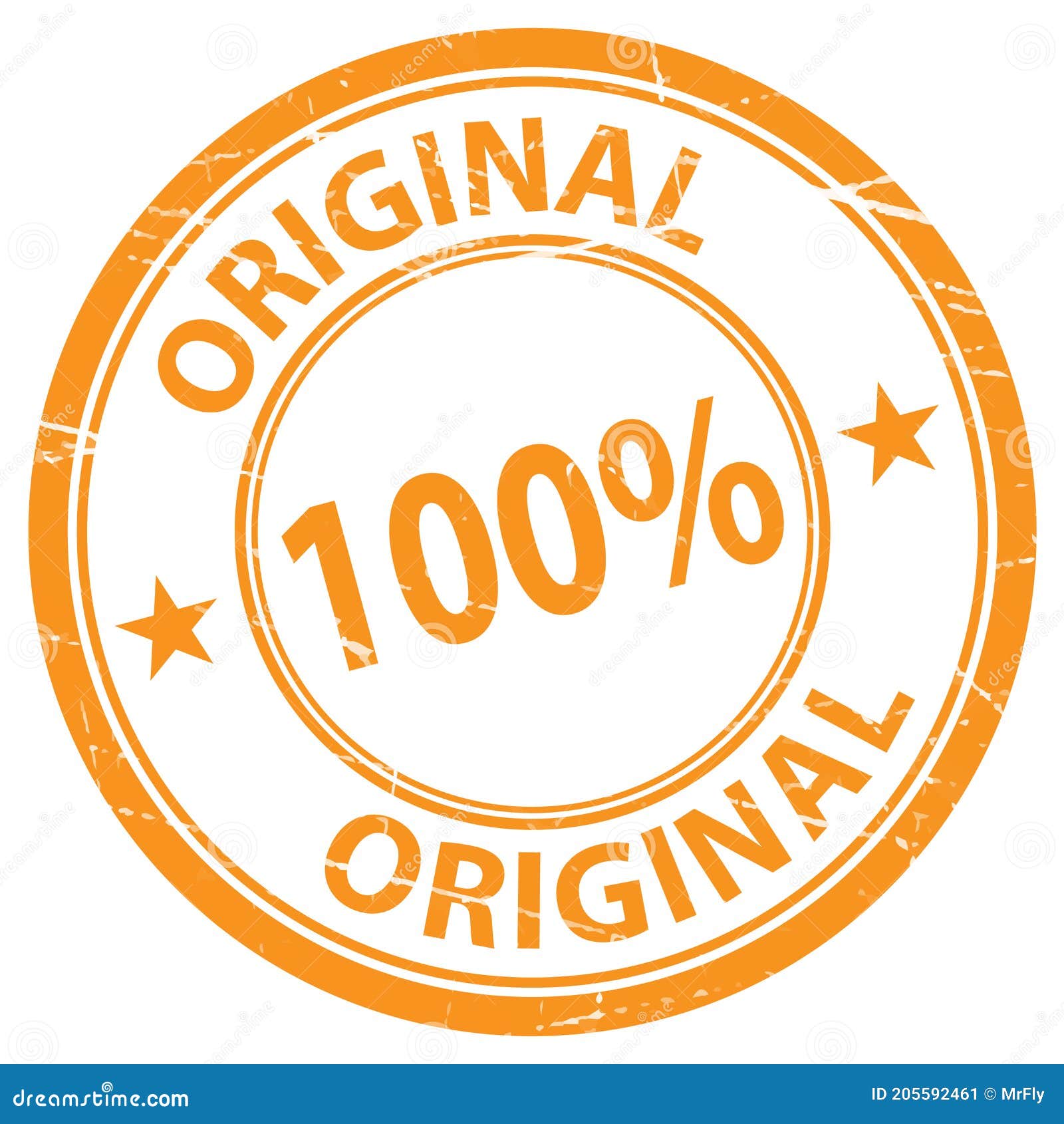 100 Percent Original, Rubber Stamp, Vector Illustration Stock Vector ...