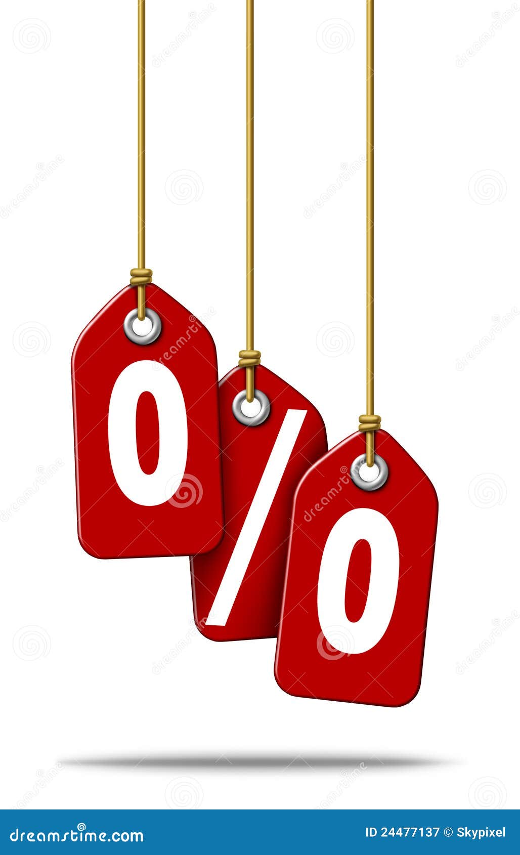 Percent Price Tags Sale stock illustration. Illustration of discount ...
