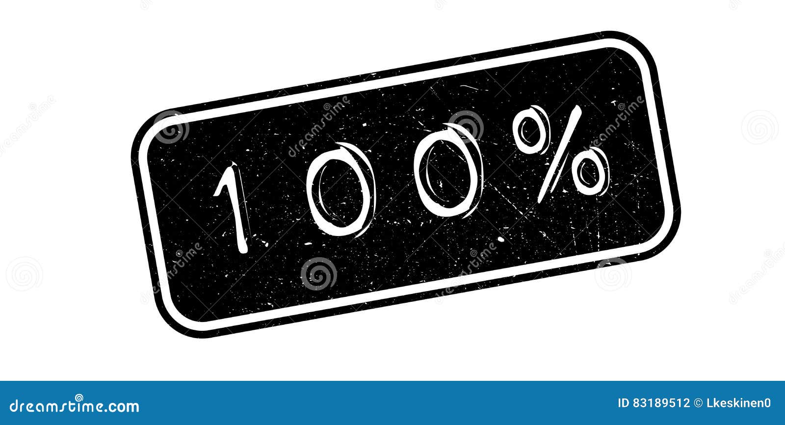 100 percent rubber stamp stock illustration. Illustration of peculiar ...