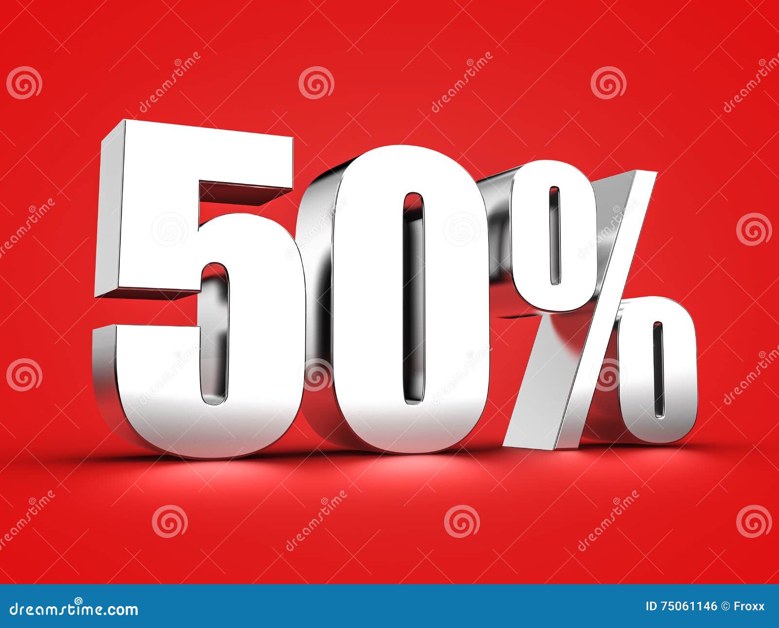 50 percent sign stock illustration. Illustration of rate - 75061146