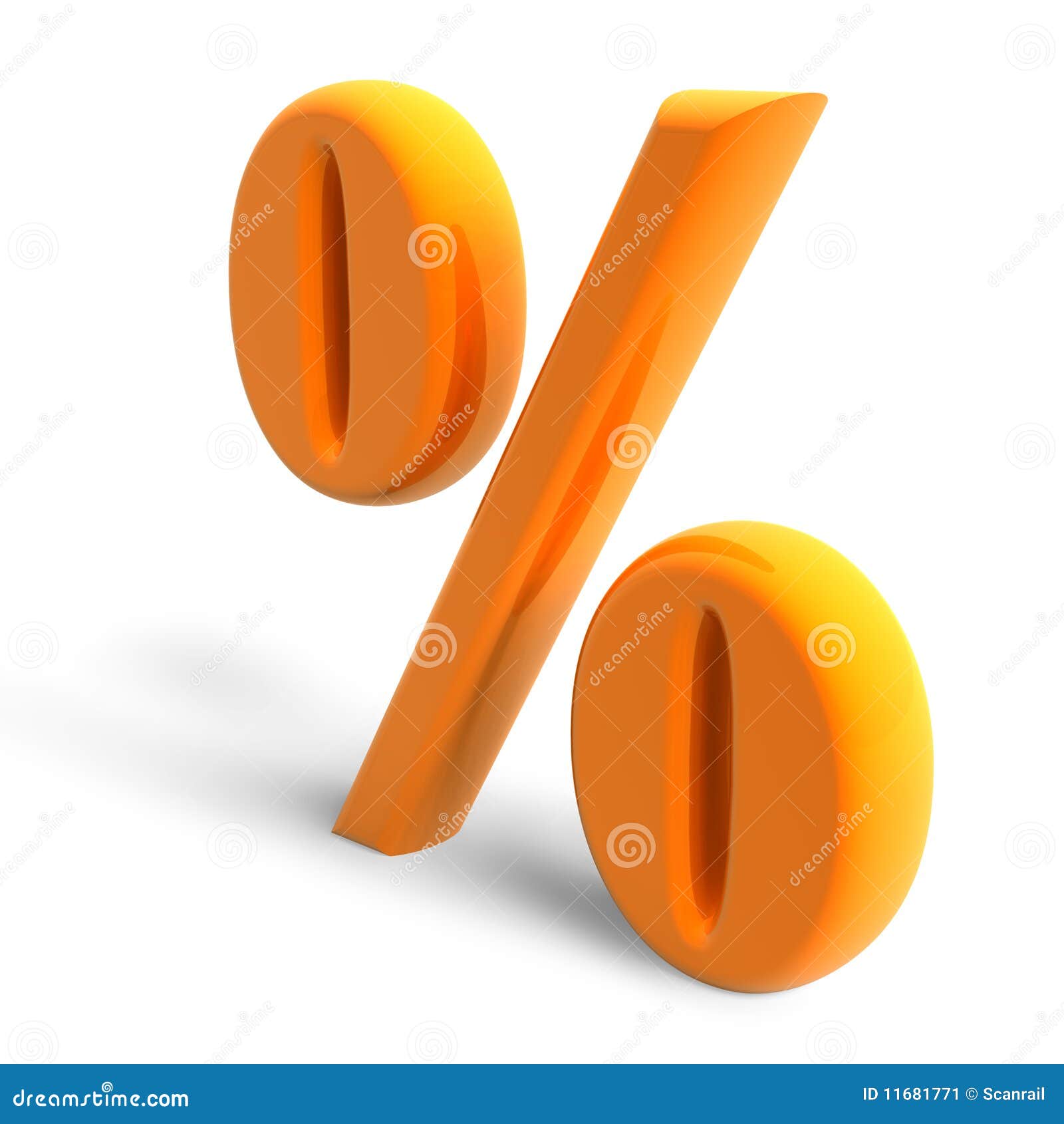 Percent symbol stock illustration. Illustration of bank - 11681771