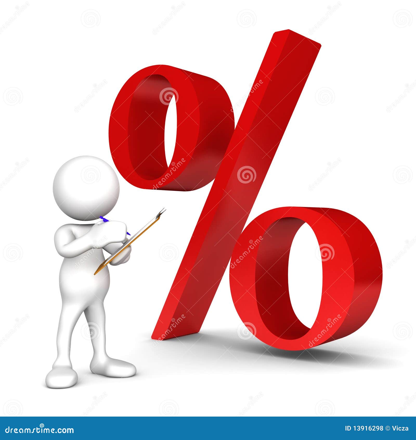 Percentage stock illustration. Illustration of percent - 13916298