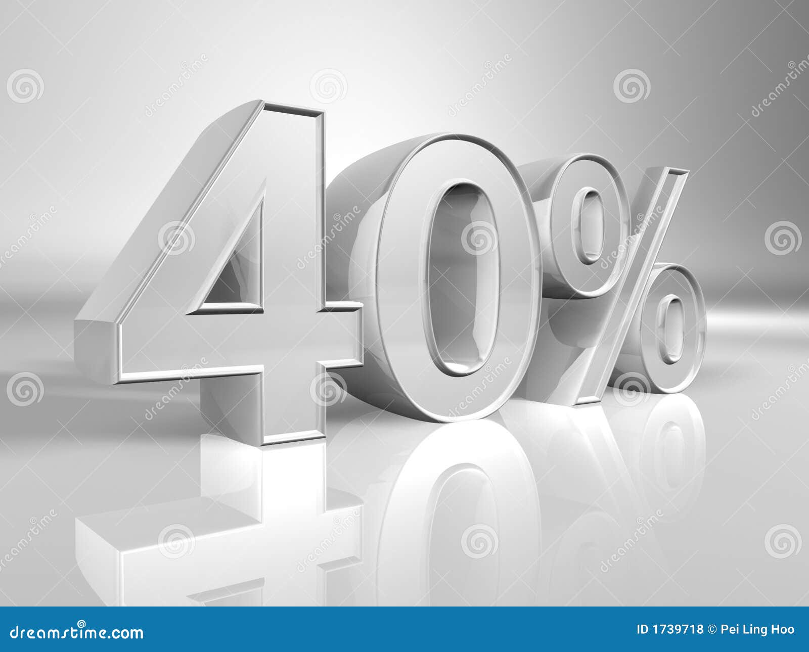 Percentage stock illustration. Illustration of commission - 1739718