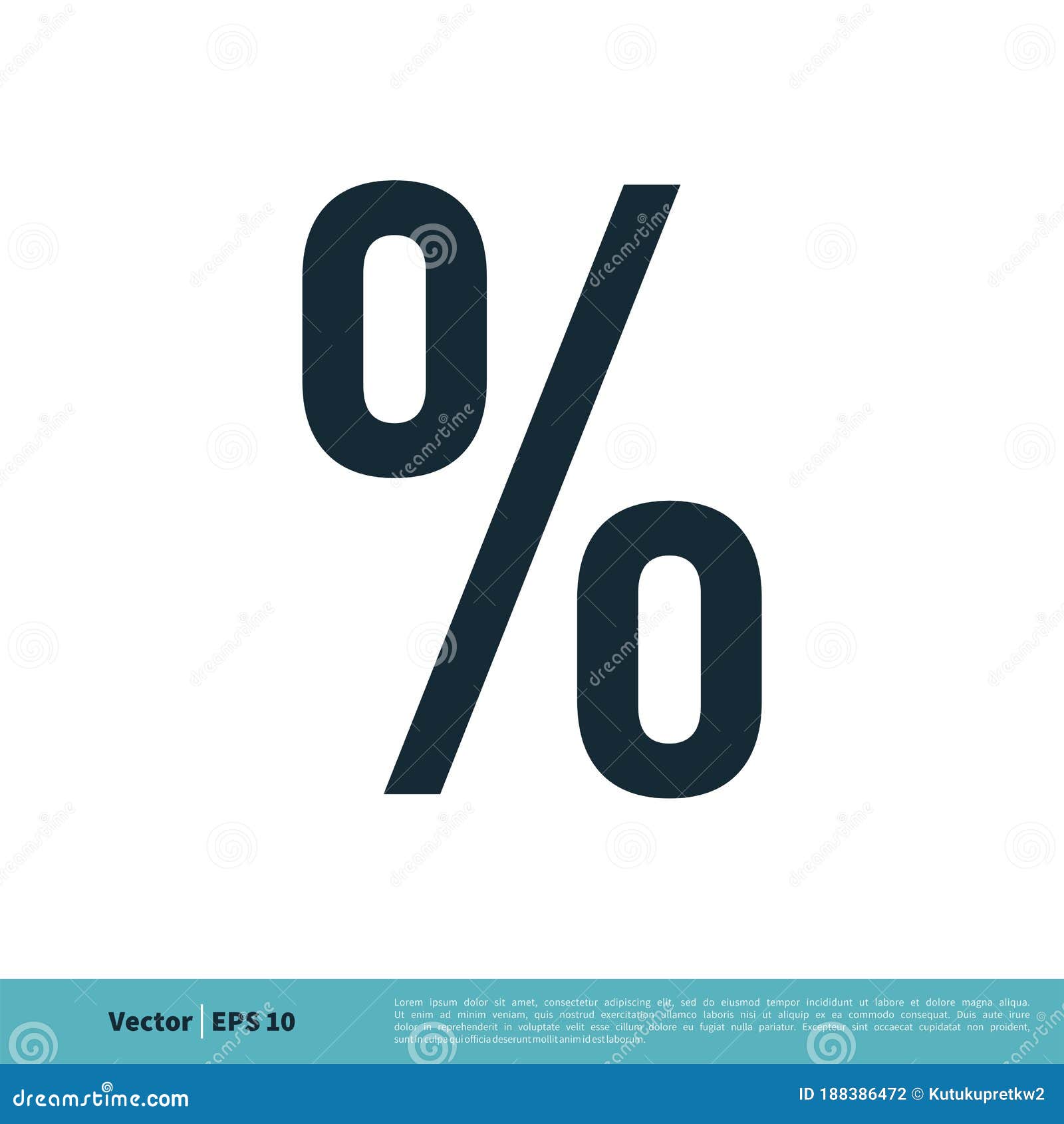 Percentage Icon Vector Logo Template Illustration Design. Vector EPS 10 ...