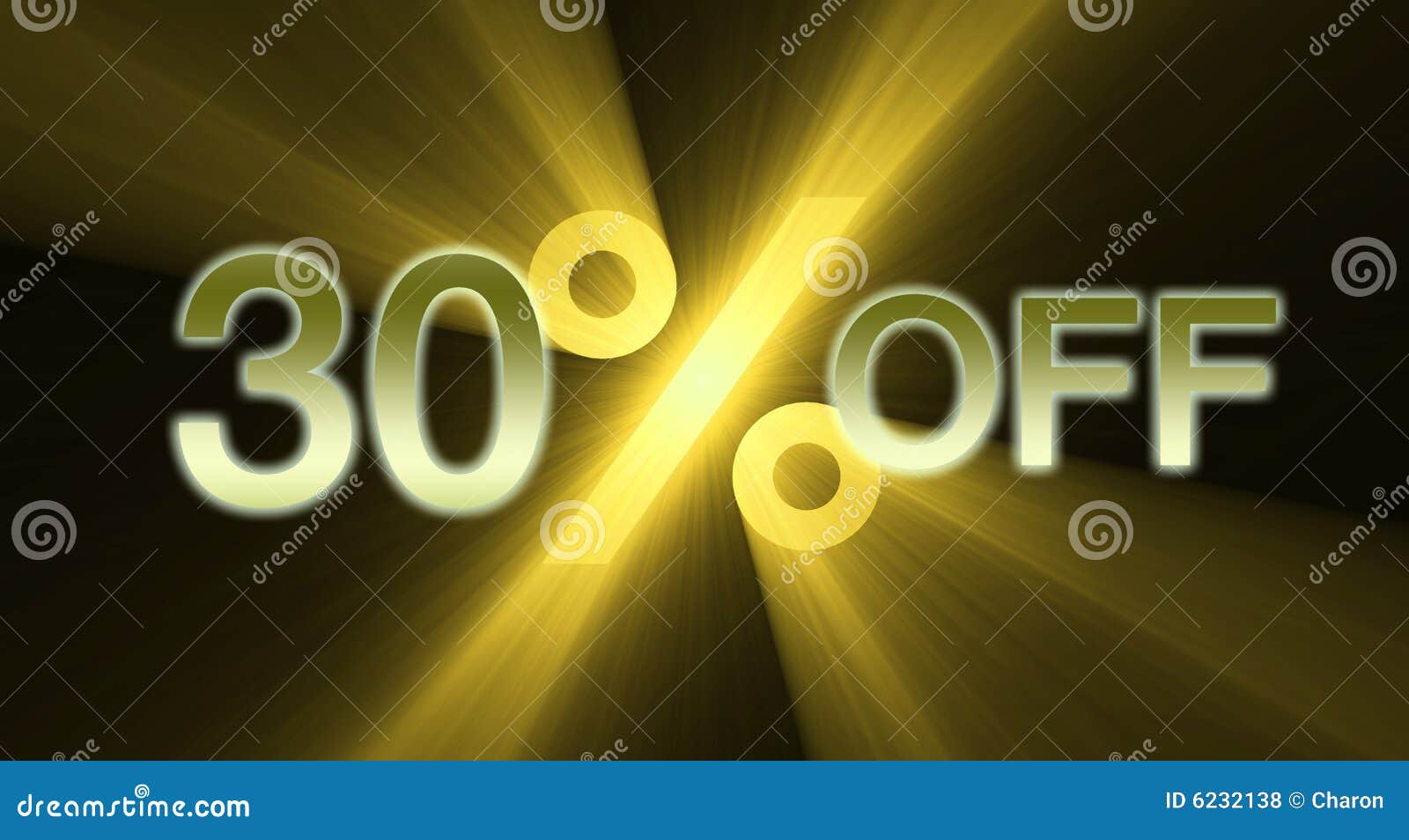 30 Percentage Off Discount Sale Banner Stock Illustration ...