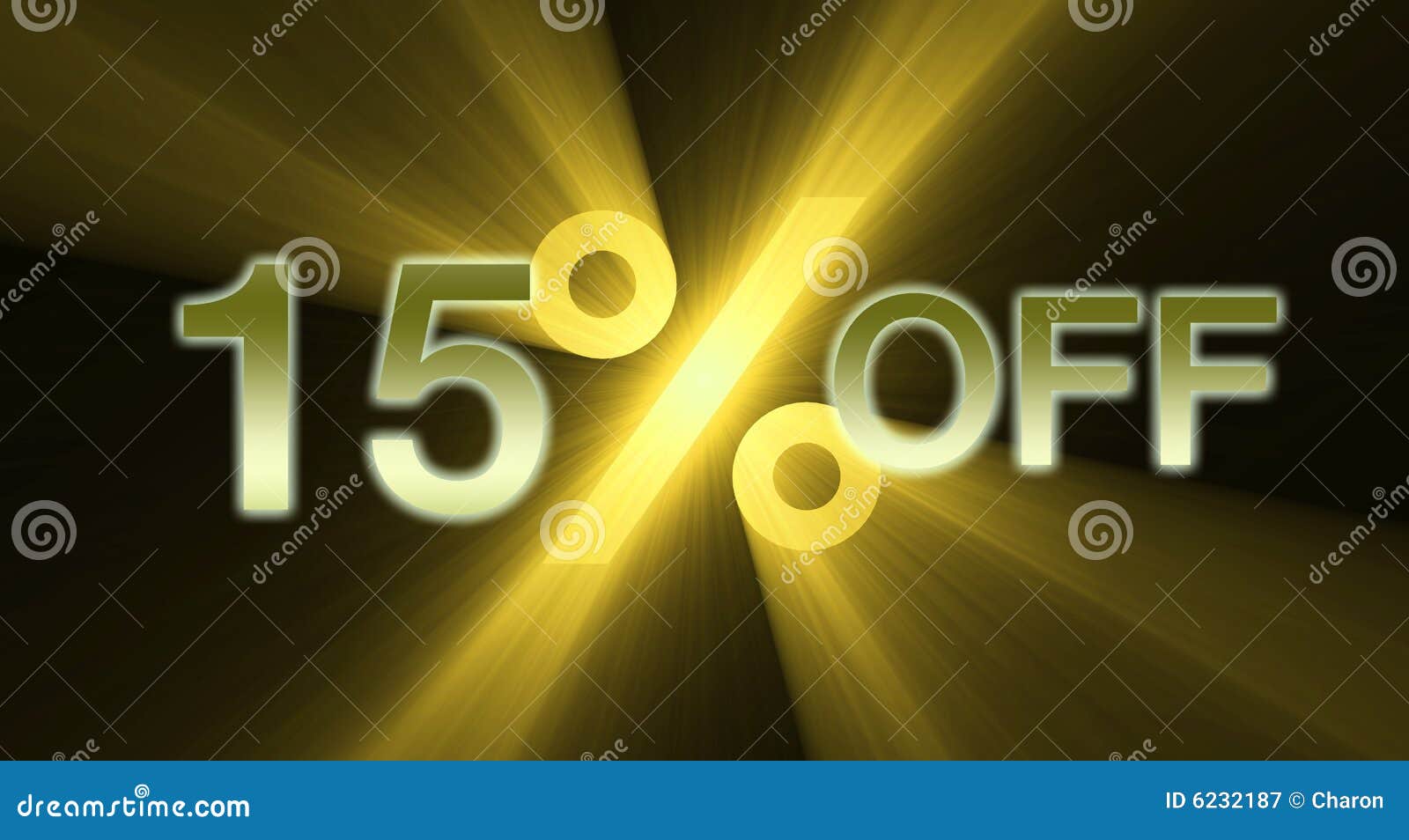 15 Percentage Off Discount Sale Banner Stock Illustration ...
