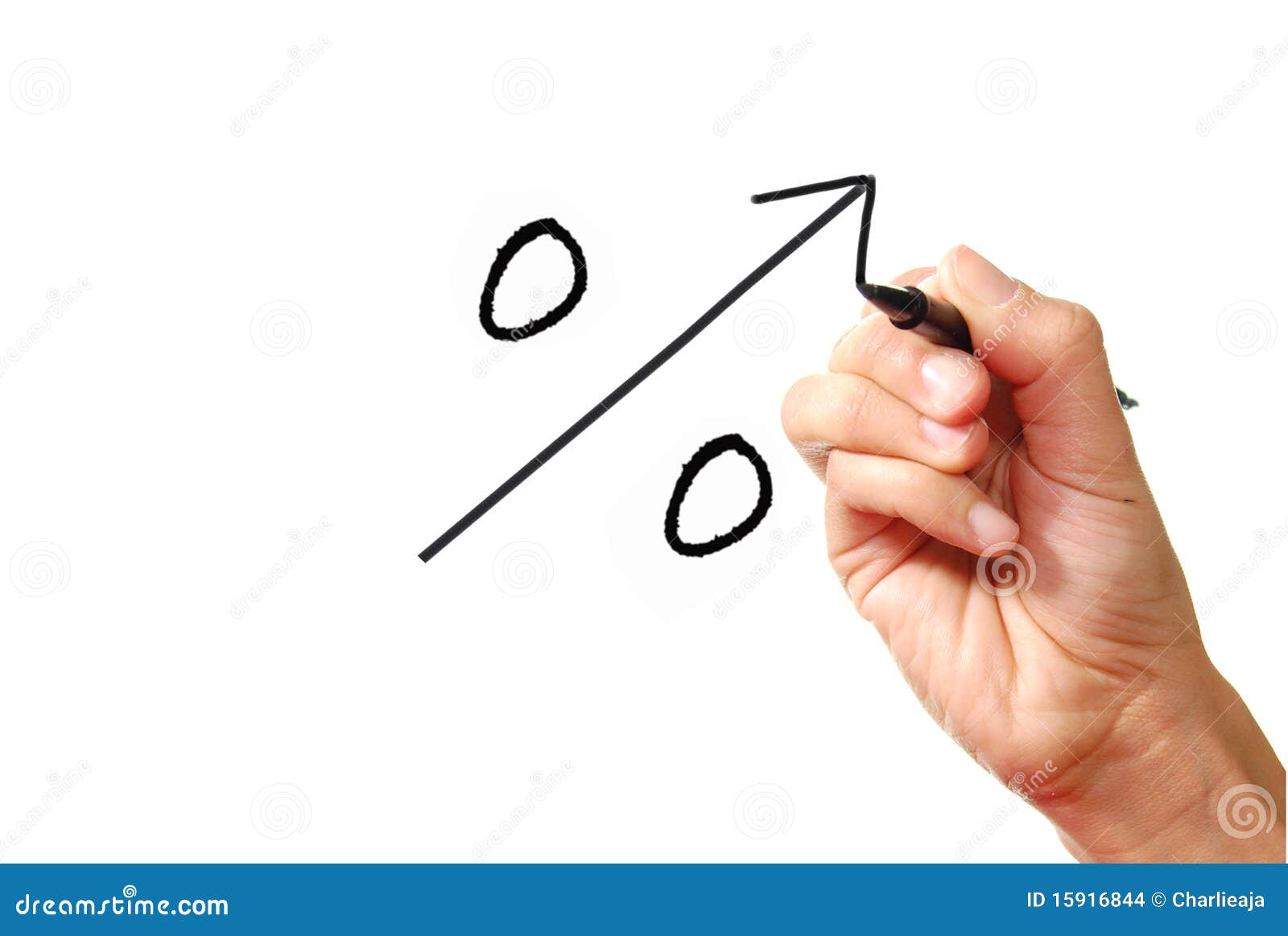 Percentage sign stock photo. Image of increment, confidence - 15916844