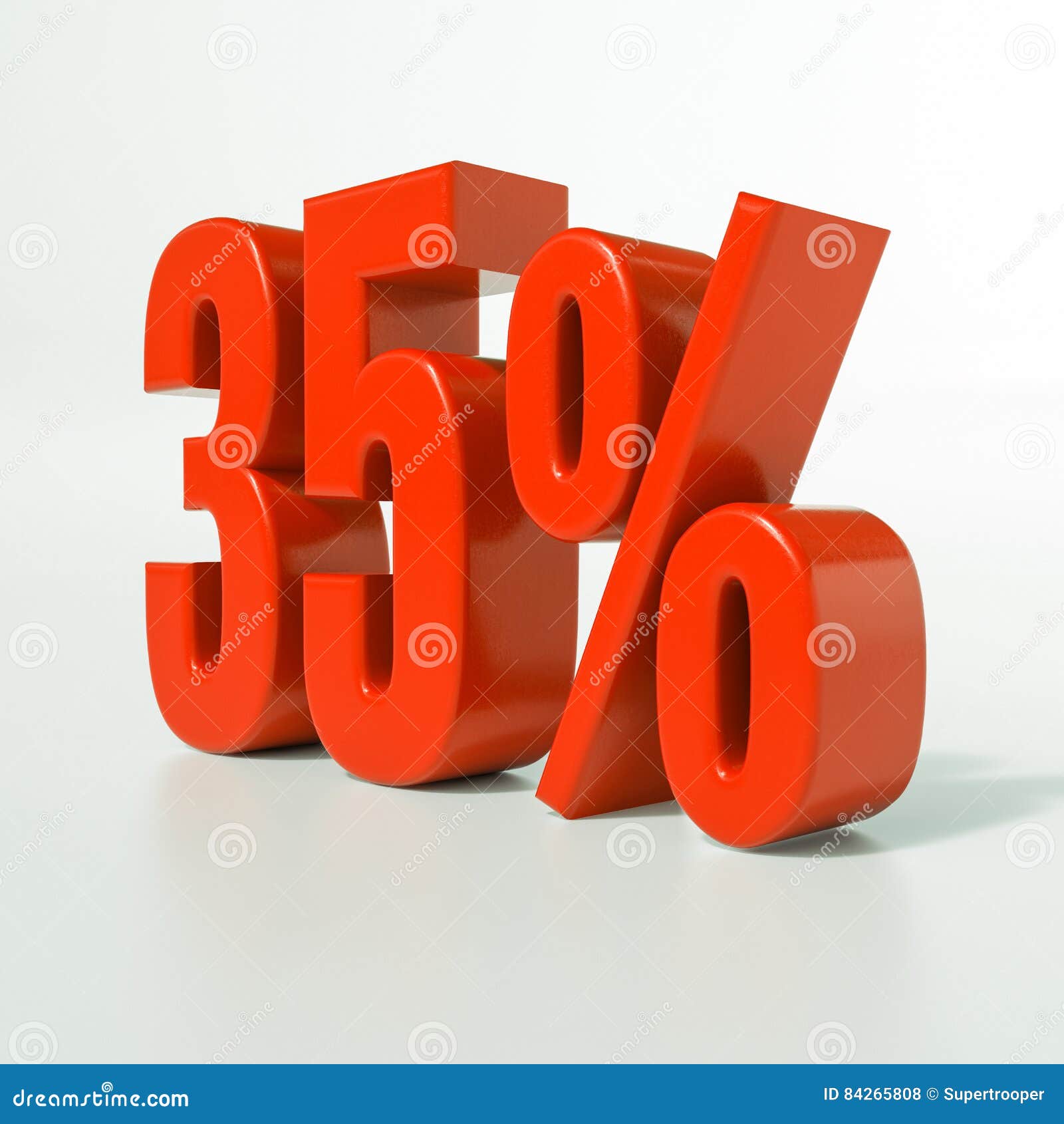 Percentage Sign, 35 Percent Stock Photo - Image of symbols, five: 84265808