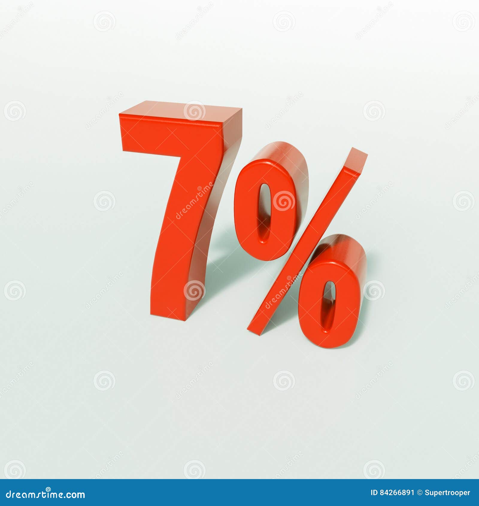 Percentage sign, 7 percent stock image. Image of shopping - 84266891