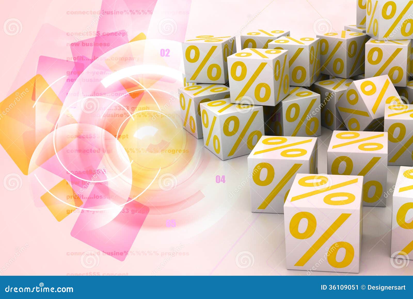 Percentage symbols stock illustration. Illustration of group - 36109051