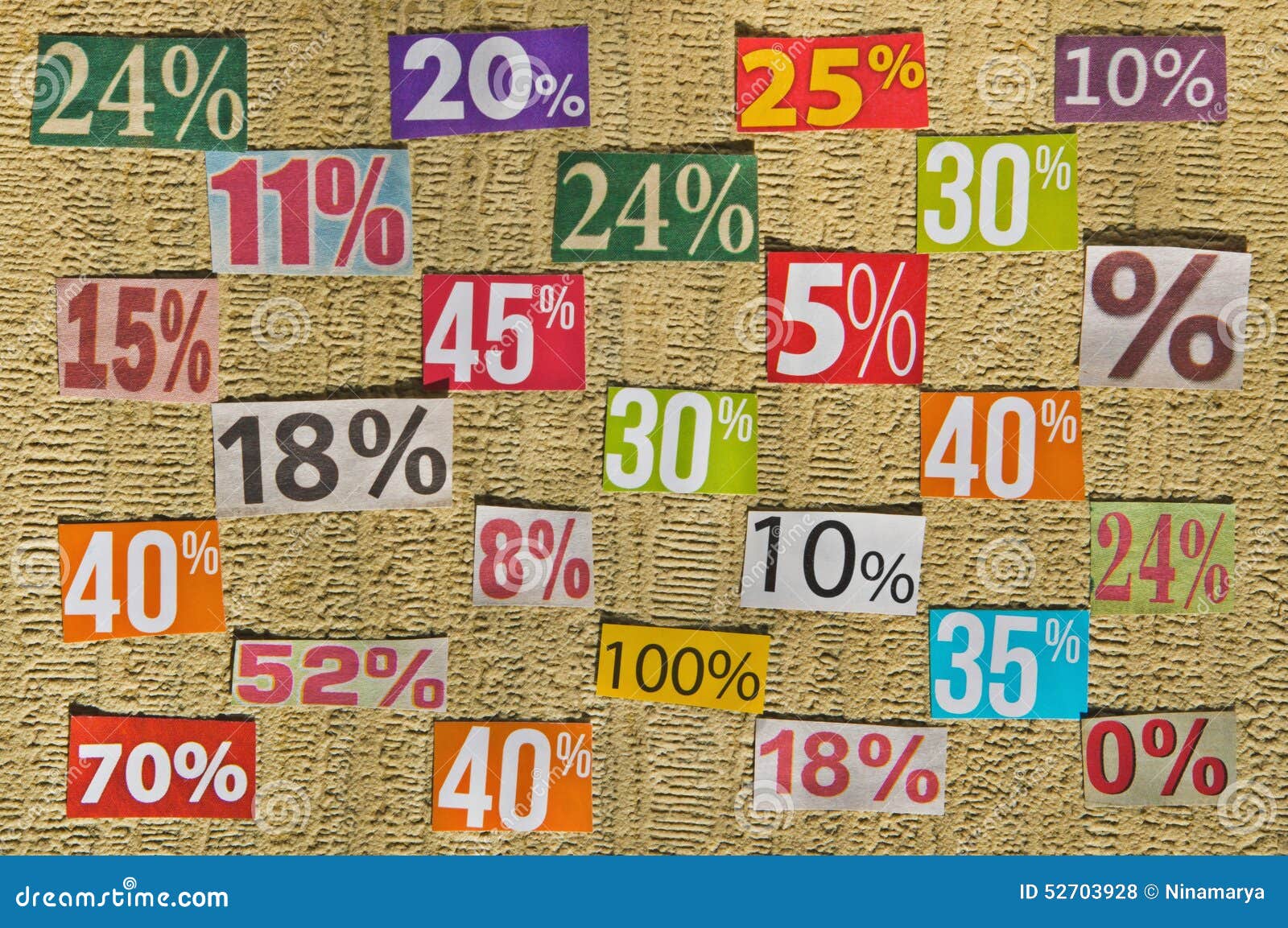 PERCENTAGES Background Stock Photo | CartoonDealer.com #48468552
