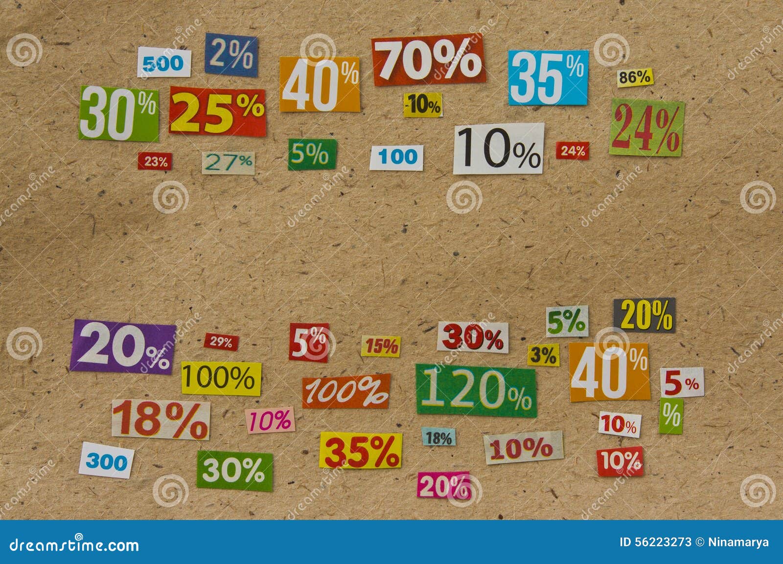 PERCENTAGES Background Stock Photo | CartoonDealer.com #48468552
