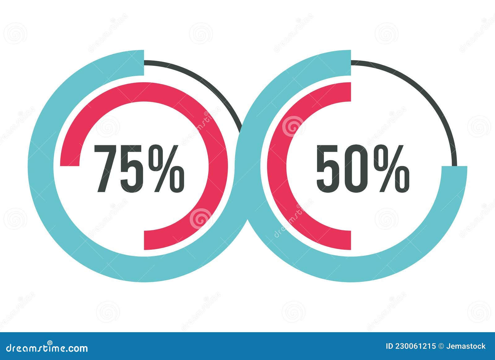 Percents statistics gauge stock vector. Illustration of business ...
