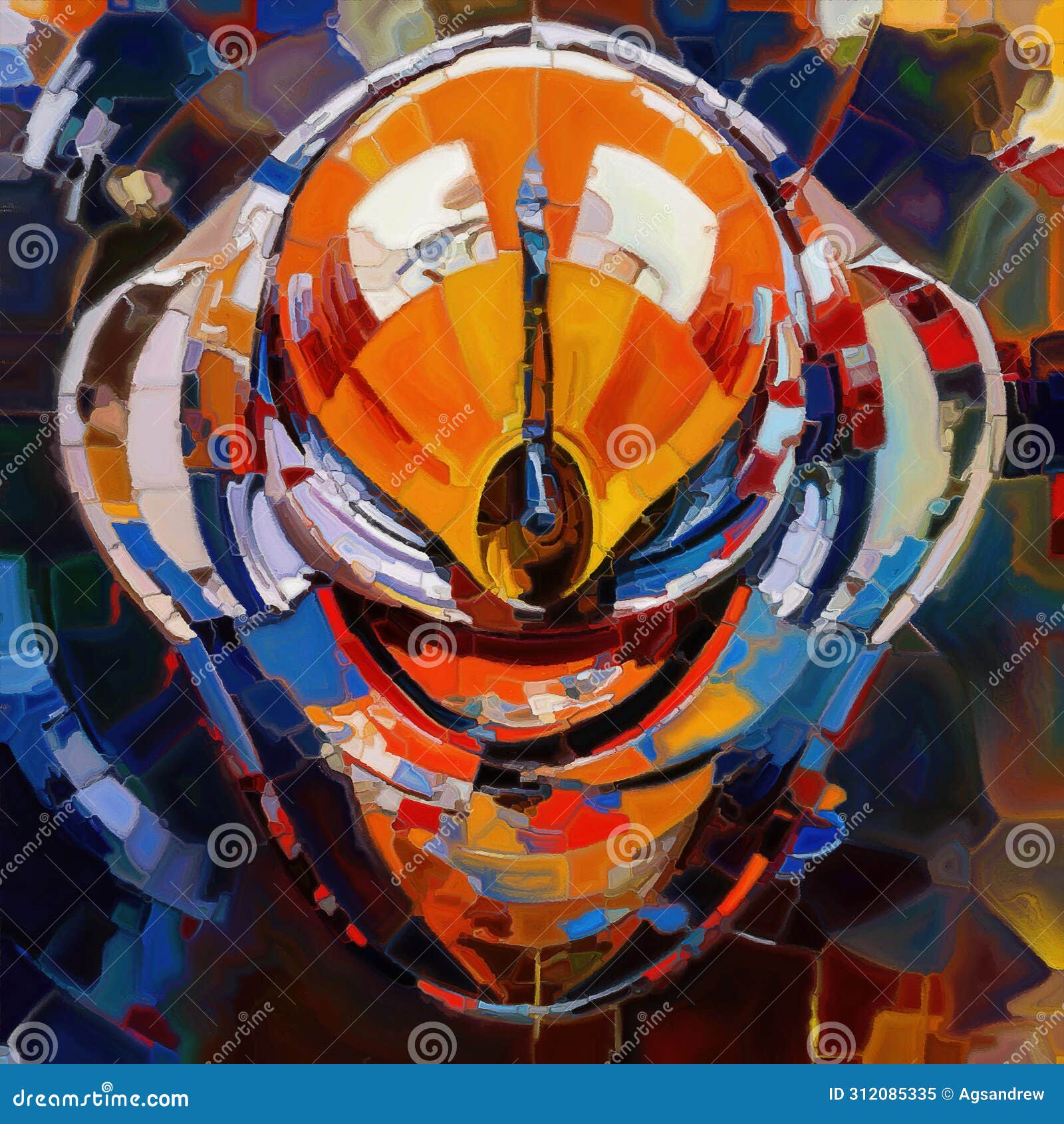 Perception of Color Forms stock illustration. Illustration of chromatic ...