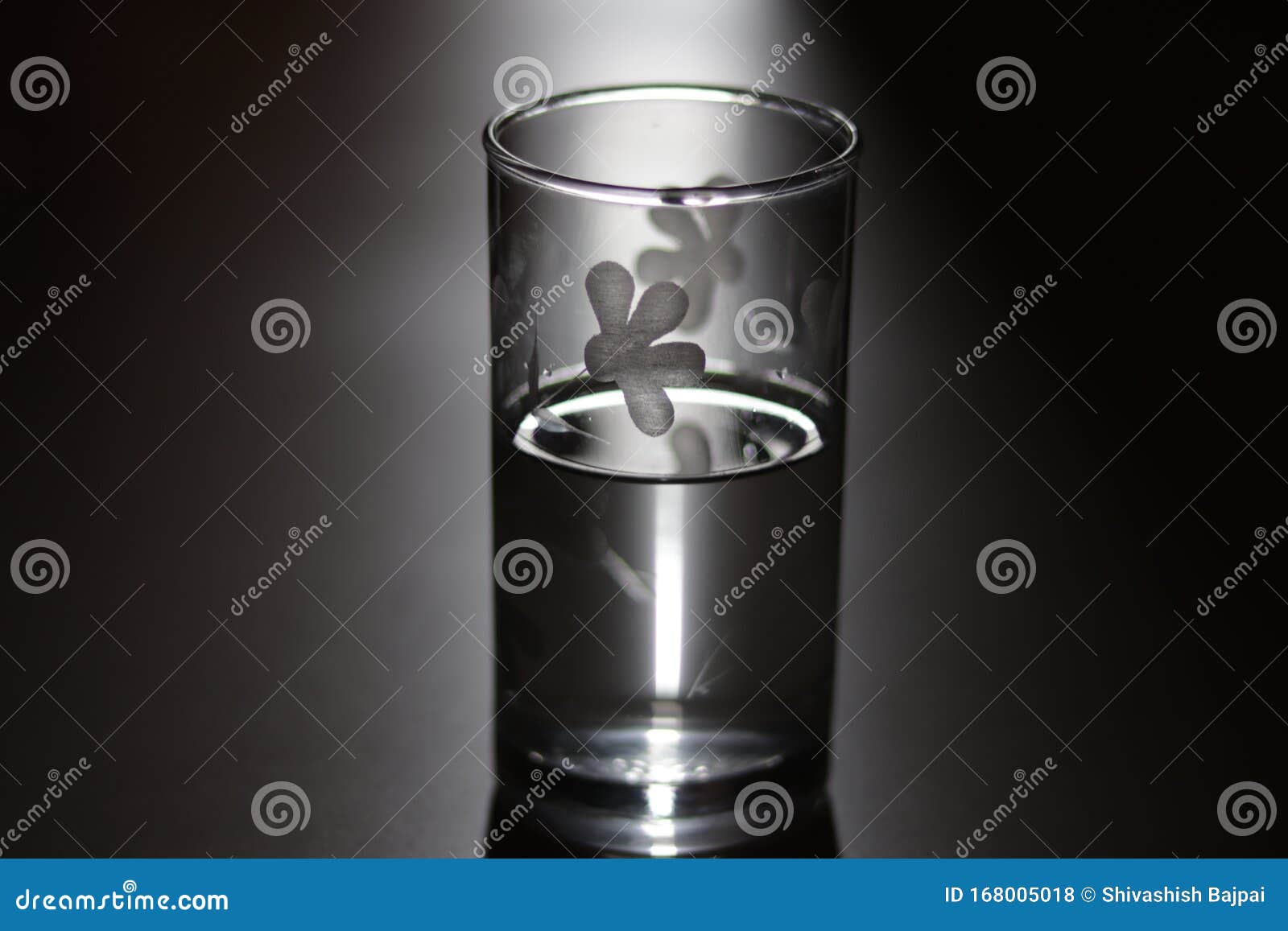 Perception - Glass Half Full or Empty Stock Photo - Image of perception ...