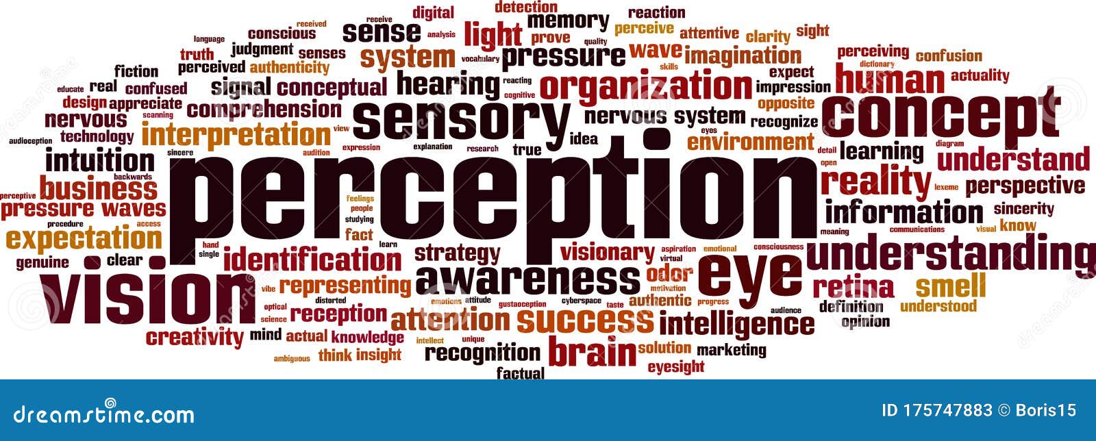 Perception Word Sign Attention Audience Customers Image Royalty-Free ...