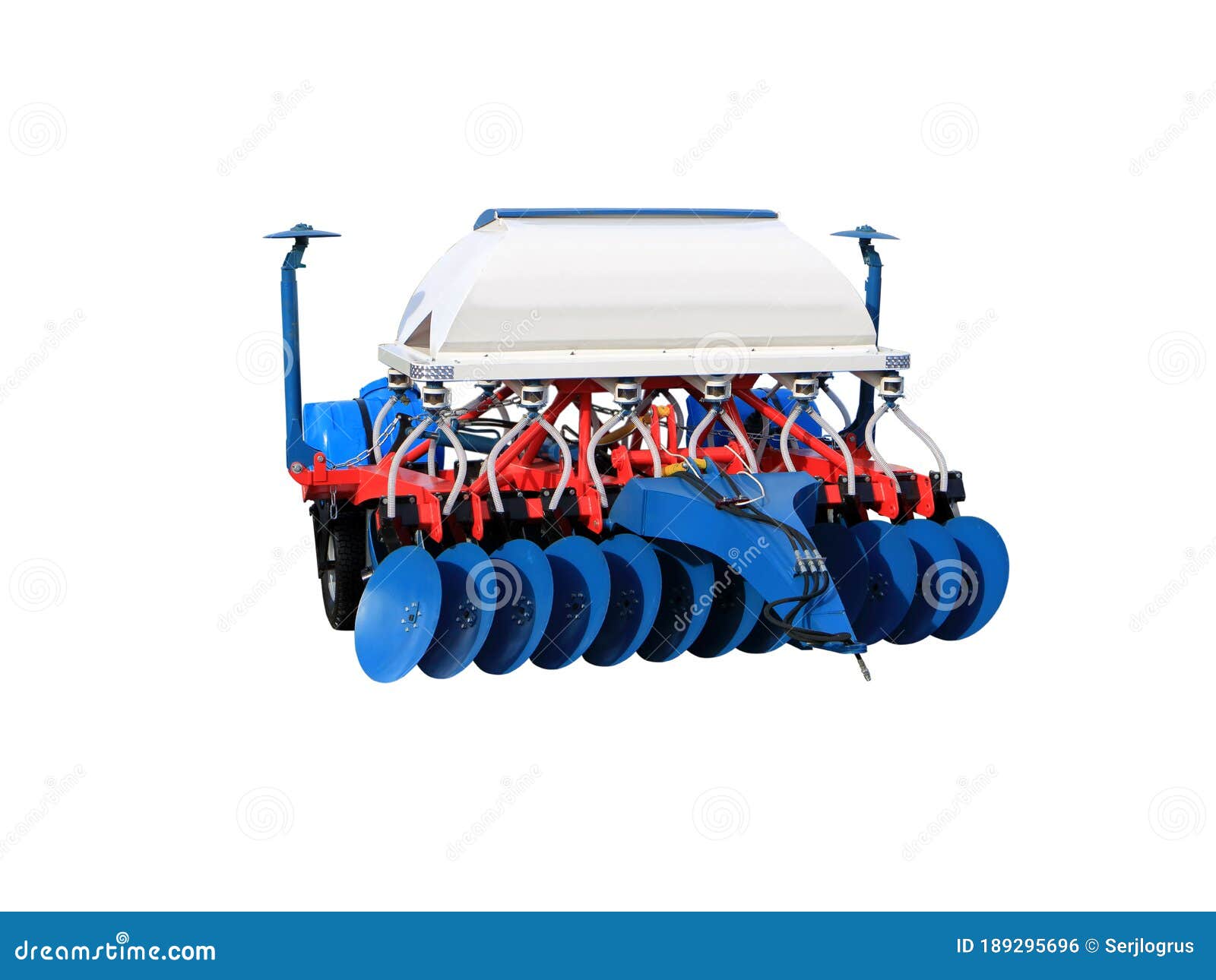 Perceuse De Semences. Machine De Semis De Précision Photo stock - Image ...